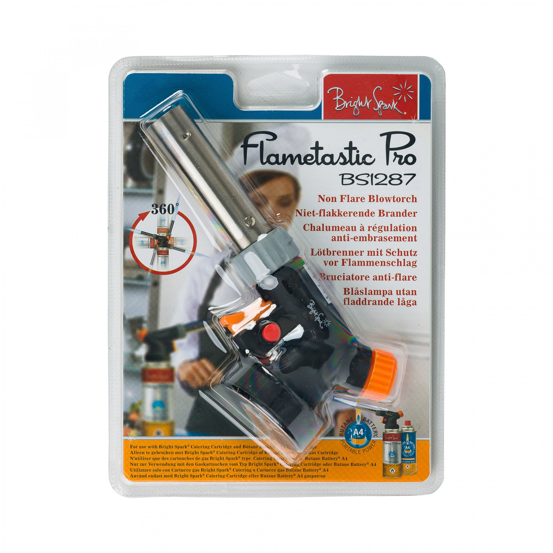 Blowtorch Head for A4 Butane Gas x 1 | Albion Fine Foods Ltd.