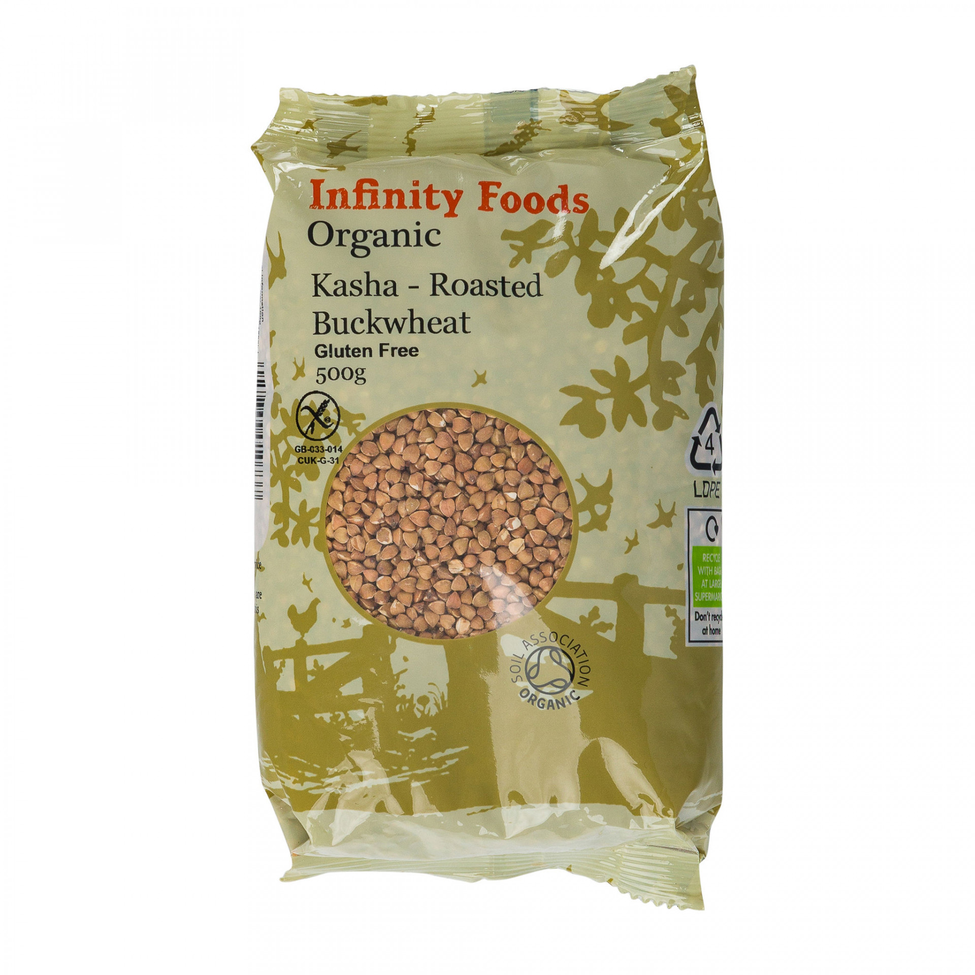 Buckwheat Roasted Kasha 500g | Albion Fine Foods Ltd.