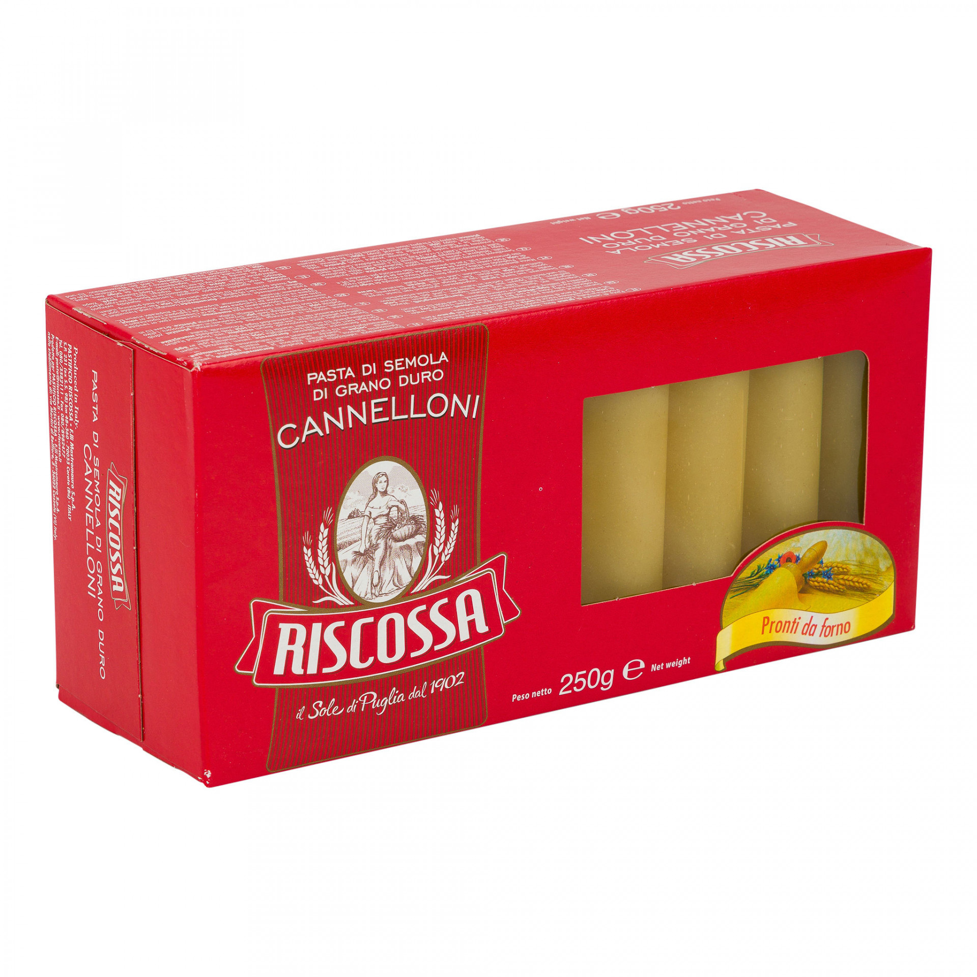 Pasta, Cannelloni Boxed 250g | Albion Fine Foods Ltd.