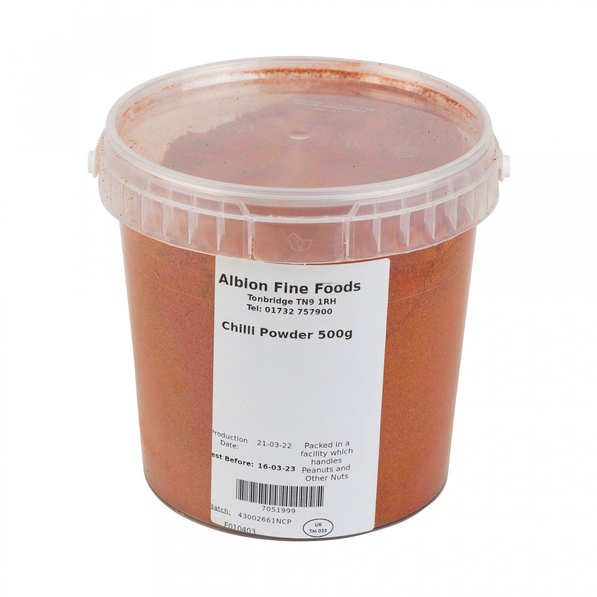 Chilli Powder 500g | Albion Fine Foods Ltd.