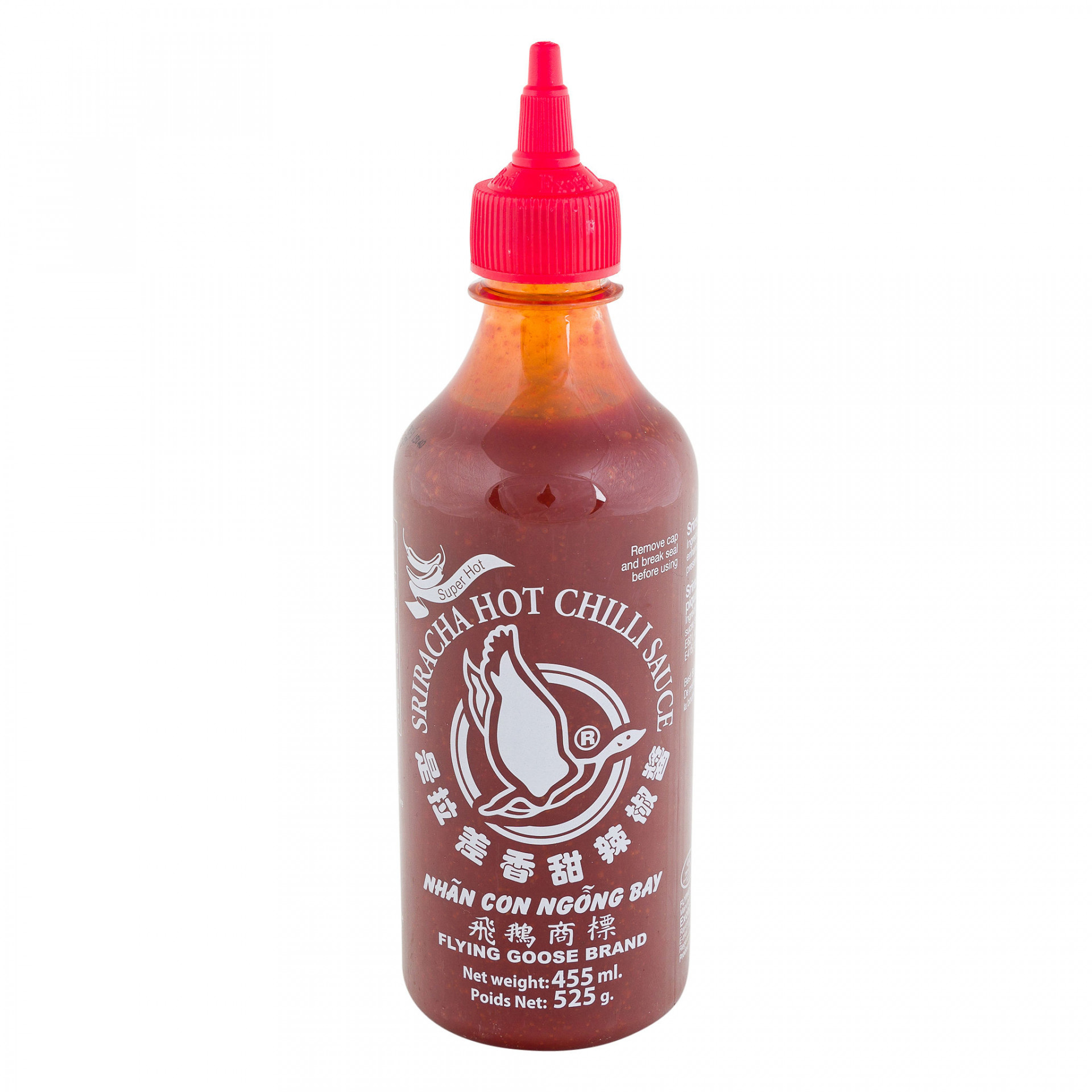 Sriracha Super Hot Chilli Sauce 455ml | Albion Fine Foods Ltd.