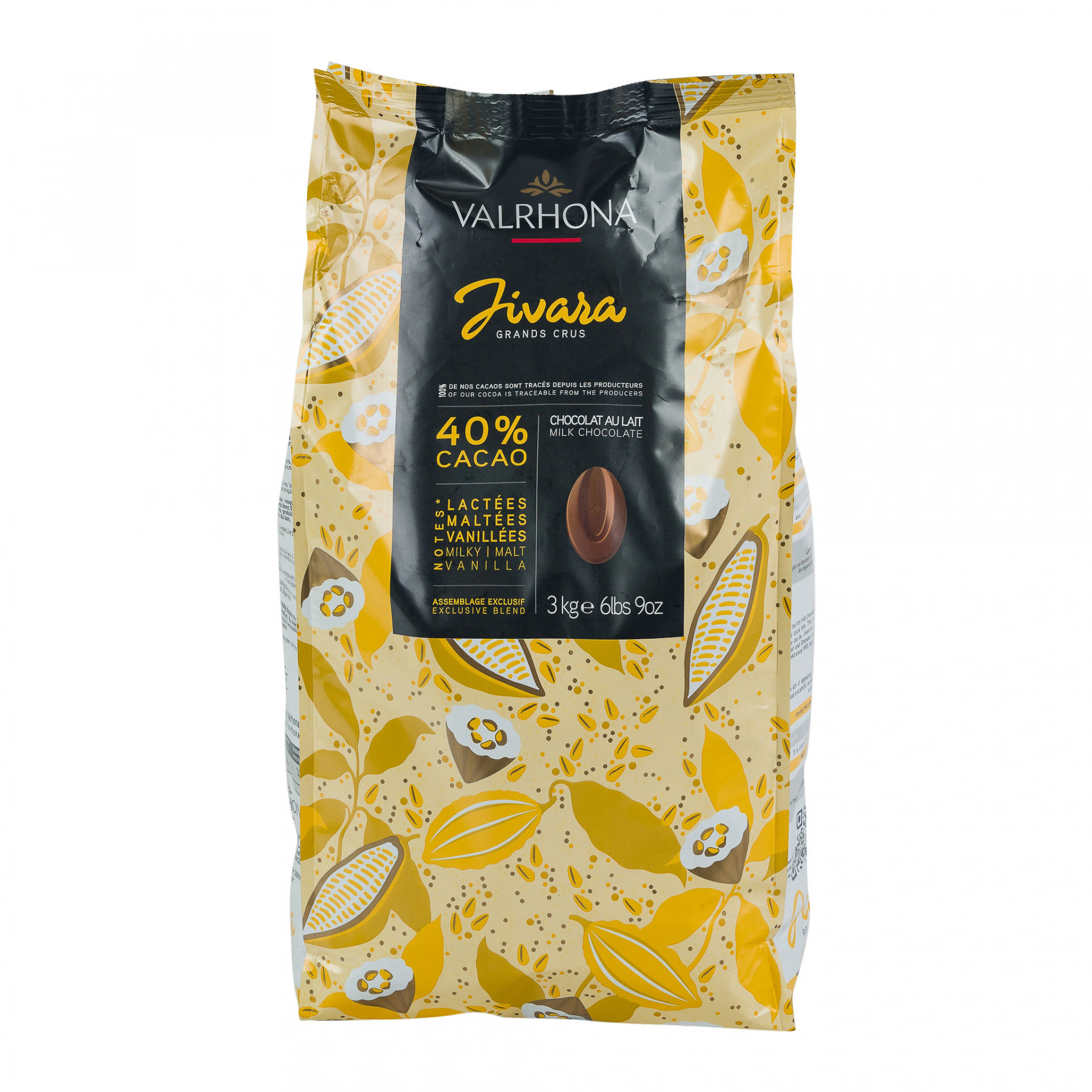 Milk Chocolate Callets 'Jivara' 40% 3kg | Albion Fine Foods Ltd.