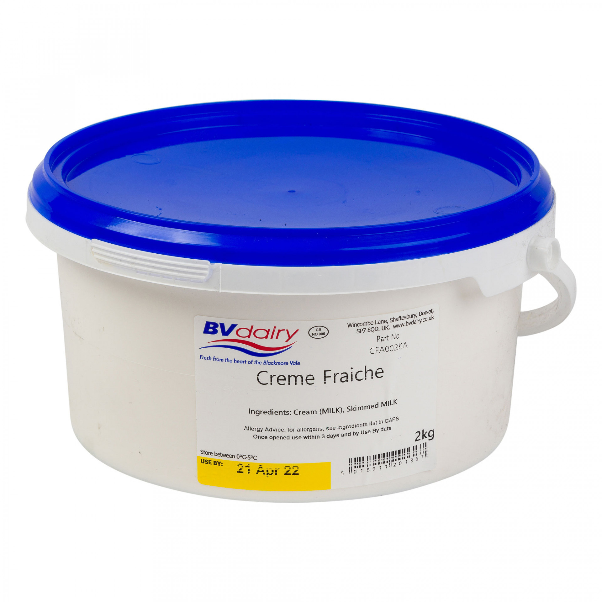 Creme Fraiche 2kg | Albion Fine Foods Ltd.