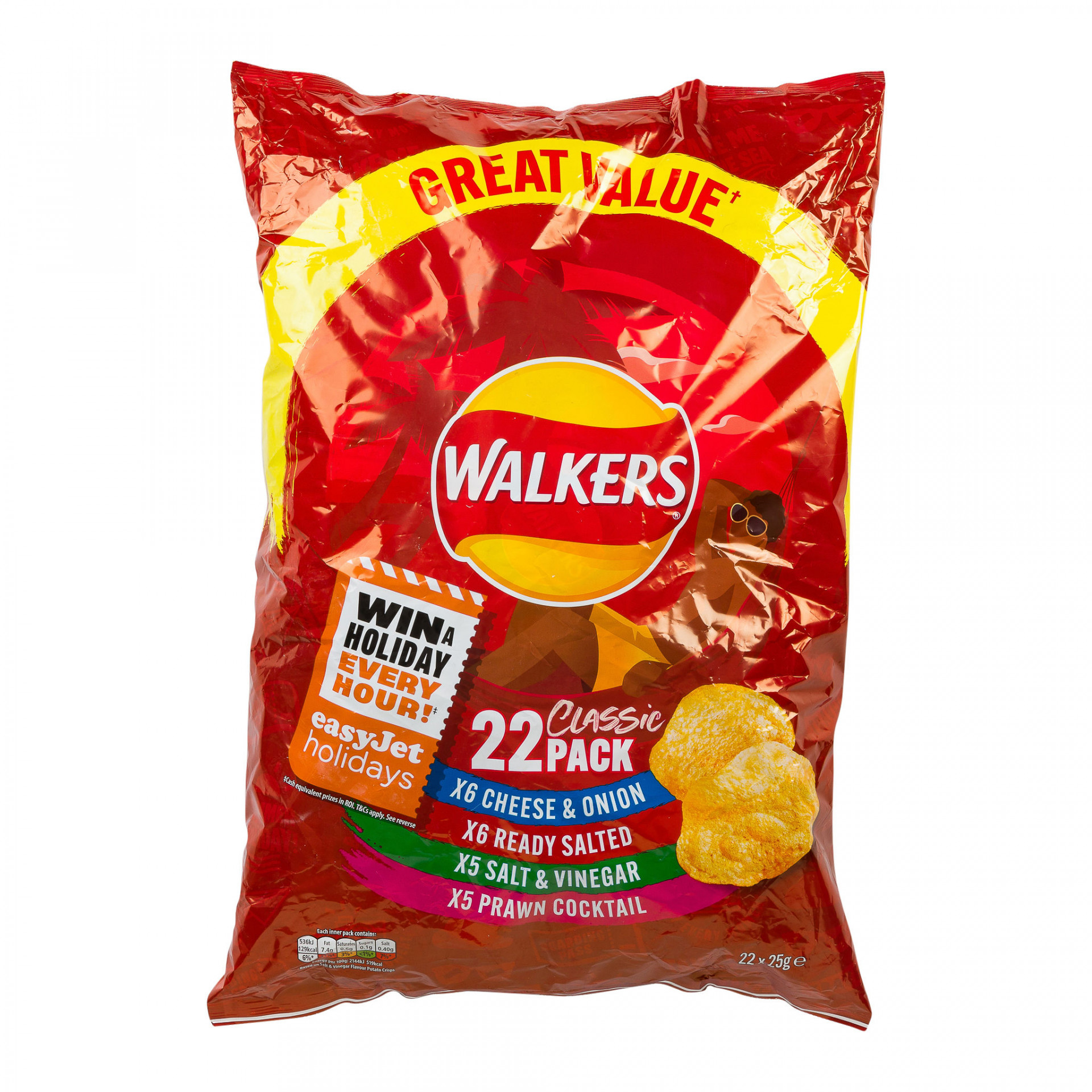 Walkers Variety Pack Bag 20 x 25g | Albion Fine Foods Ltd.