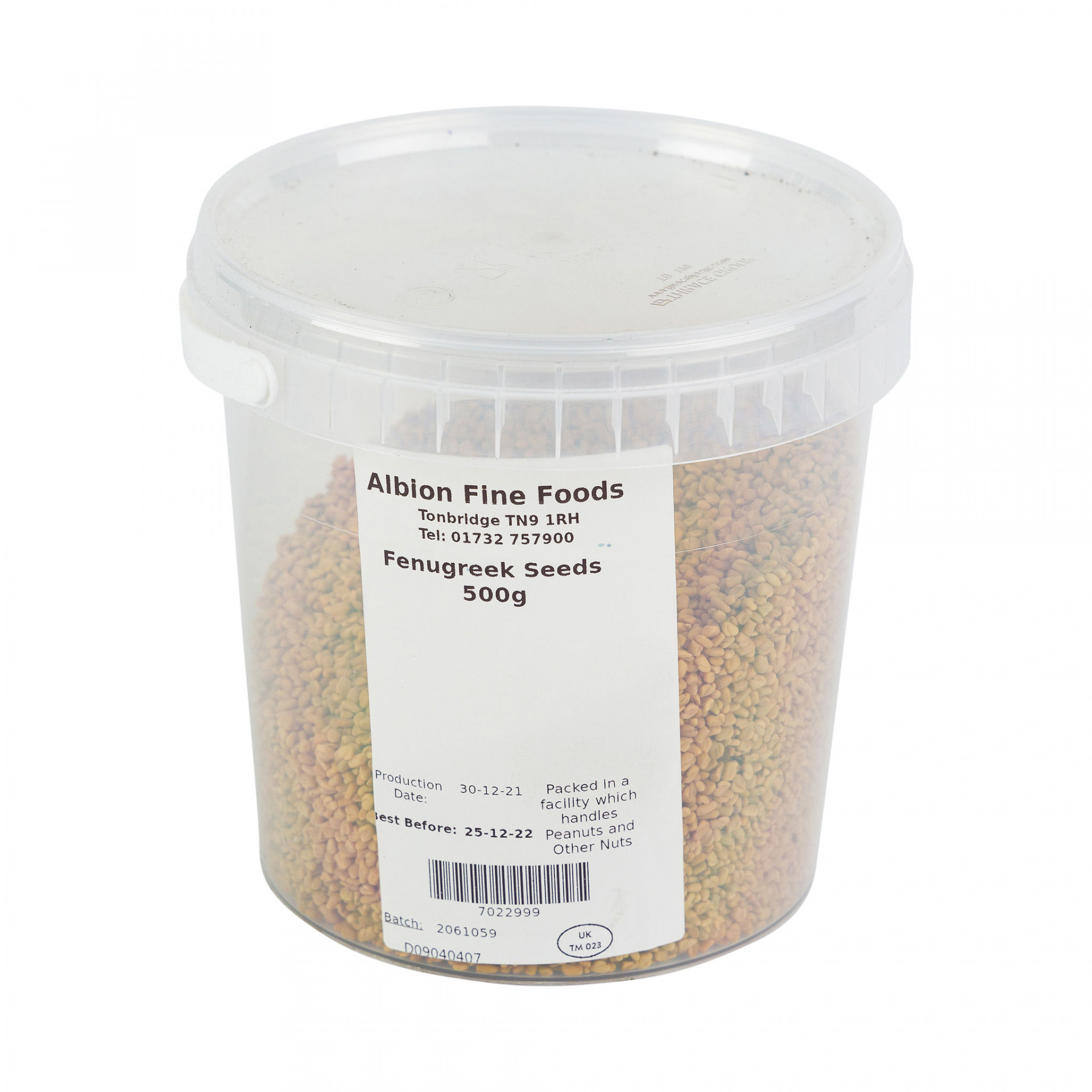 Fenugreek Seeds 500g | Albion Fine Foods Ltd.