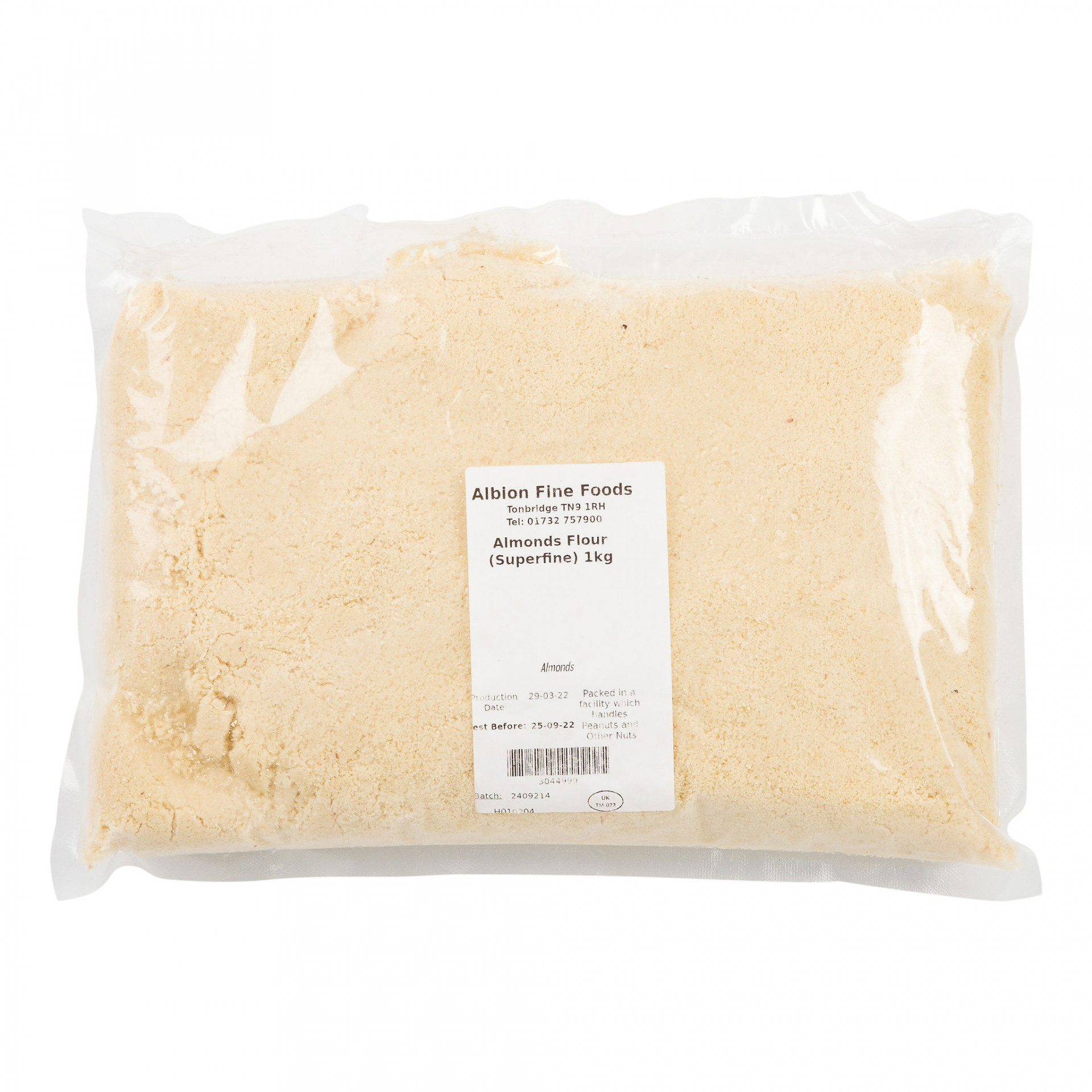 Almond Superfine Flour 1kg | Albion Fine Foods Ltd.