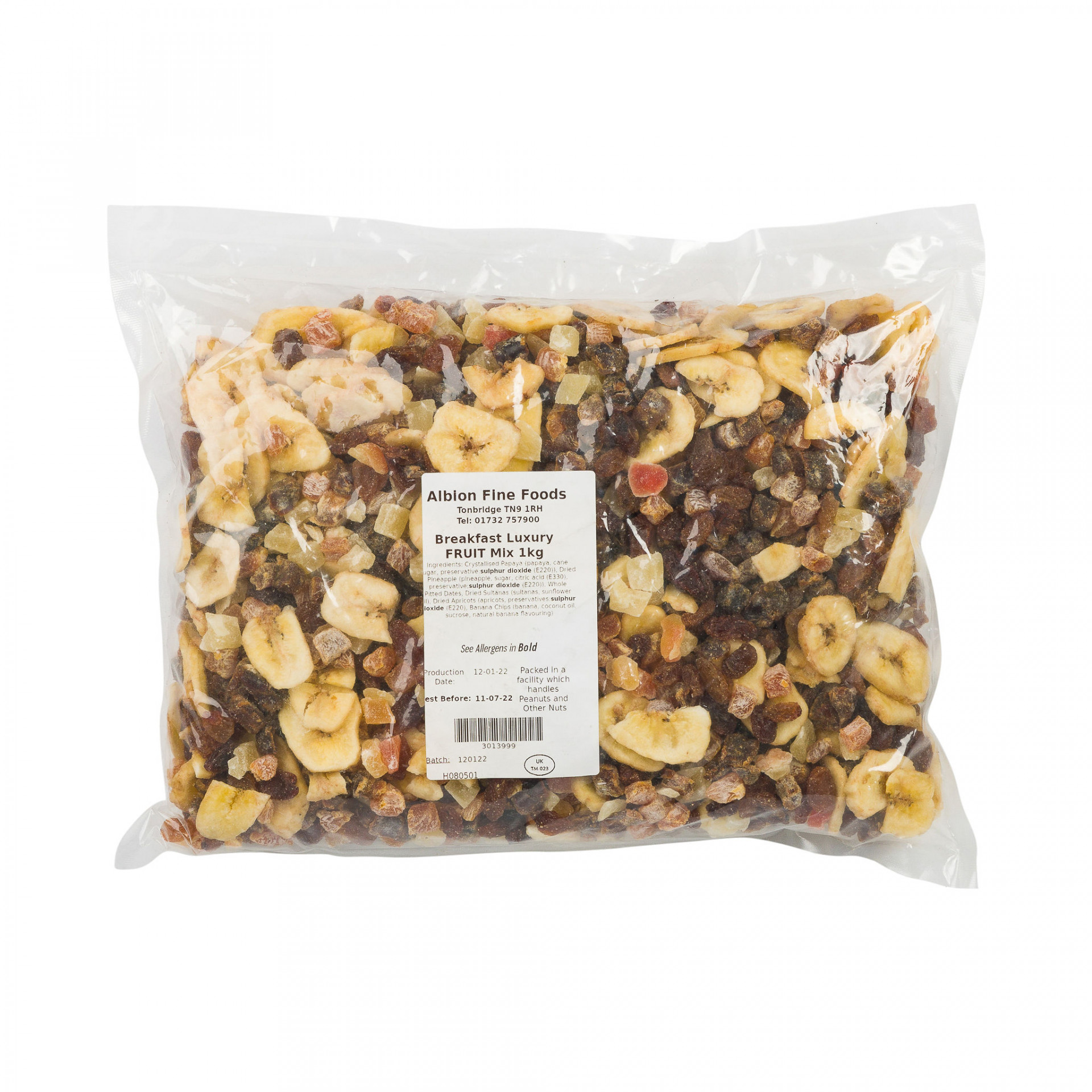 Fruit Breakfast Mix Luxury 1kg | Albion Fine Foods Ltd.
