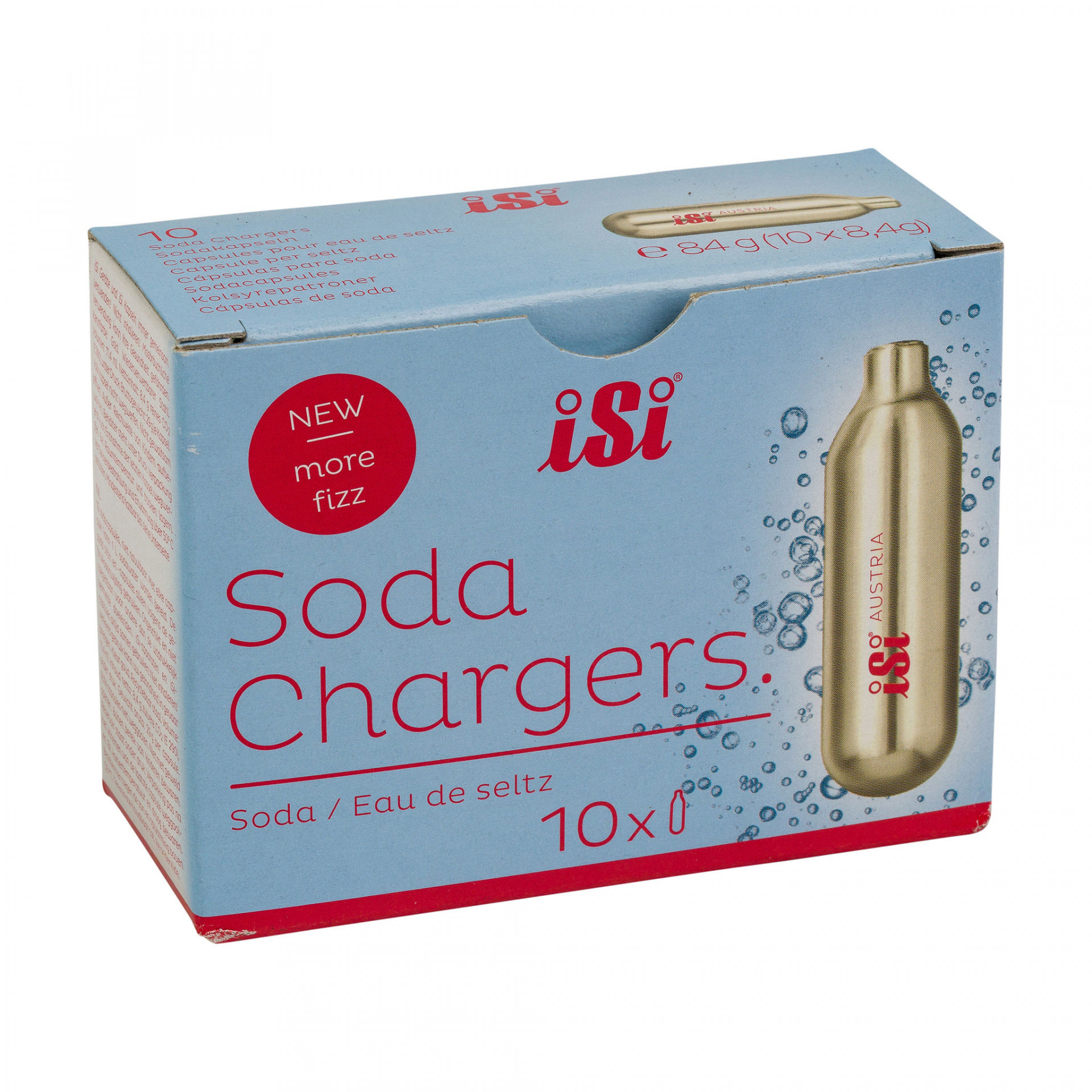 Gas Soda Cartridges x 10 | Albion Fine Foods Ltd.