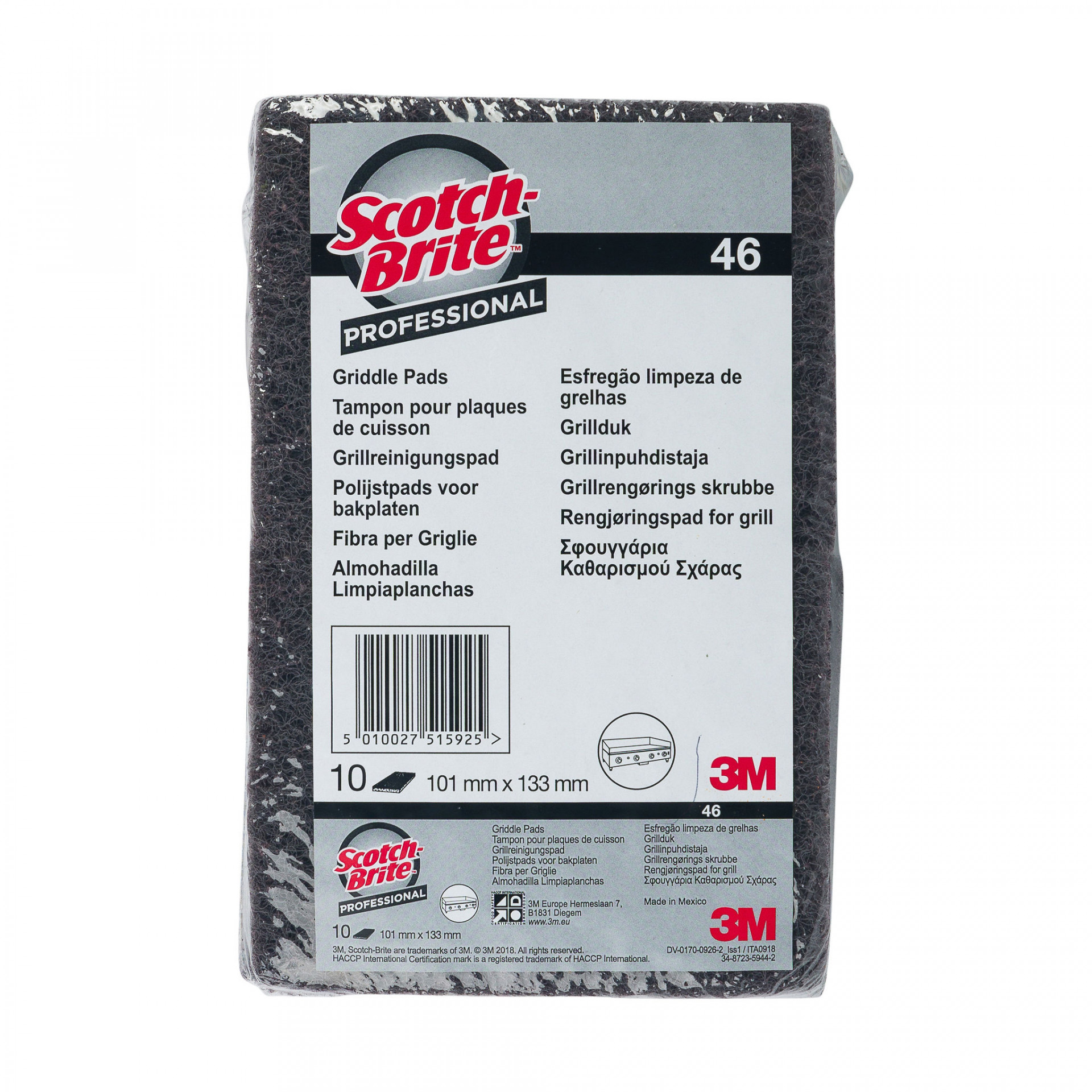 Griddle Pad Refill Scotchbrite x 10 | Albion Fine Foods Ltd.