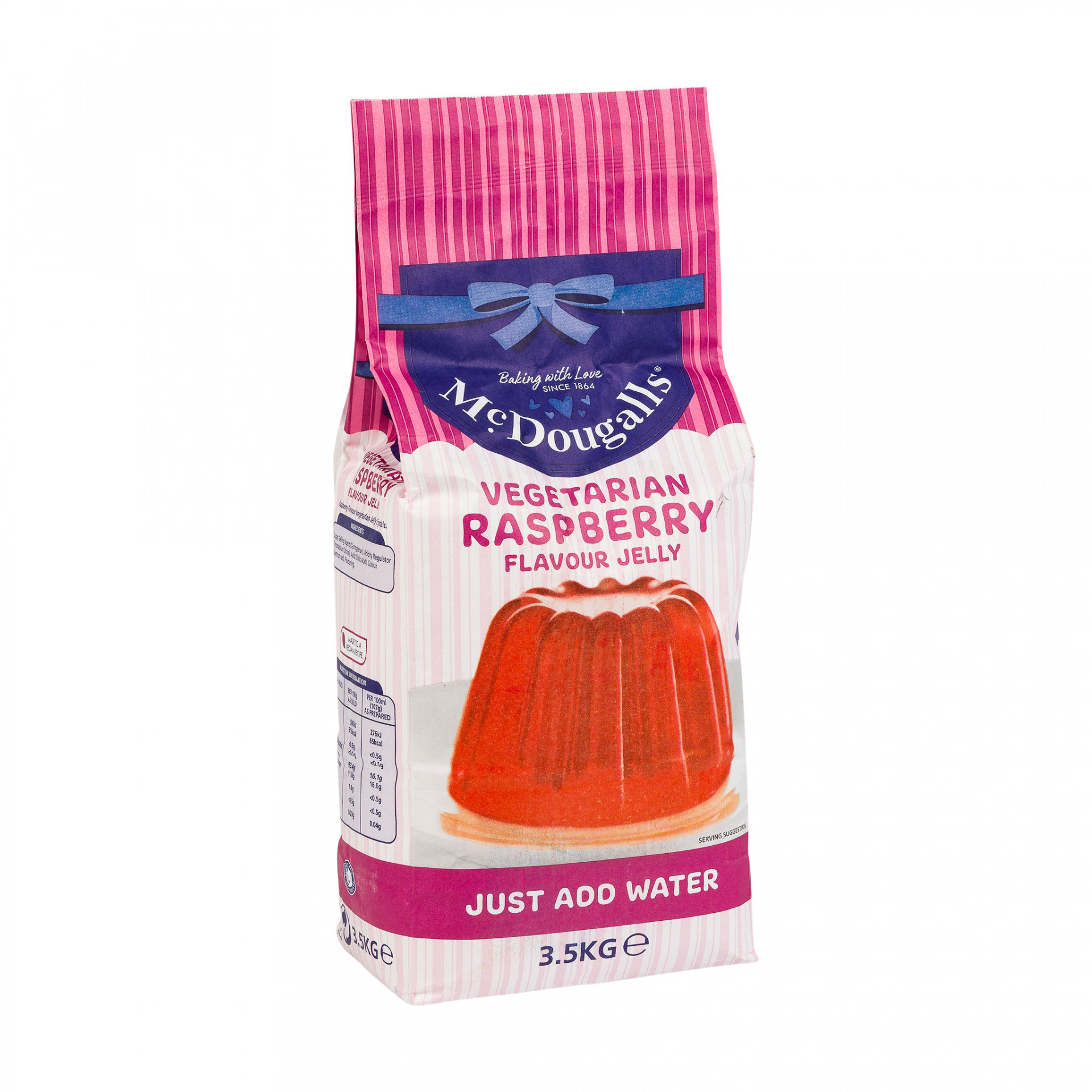 Jelly Crystals, Raspberry 3.5kg | Albion Fine Foods Ltd.