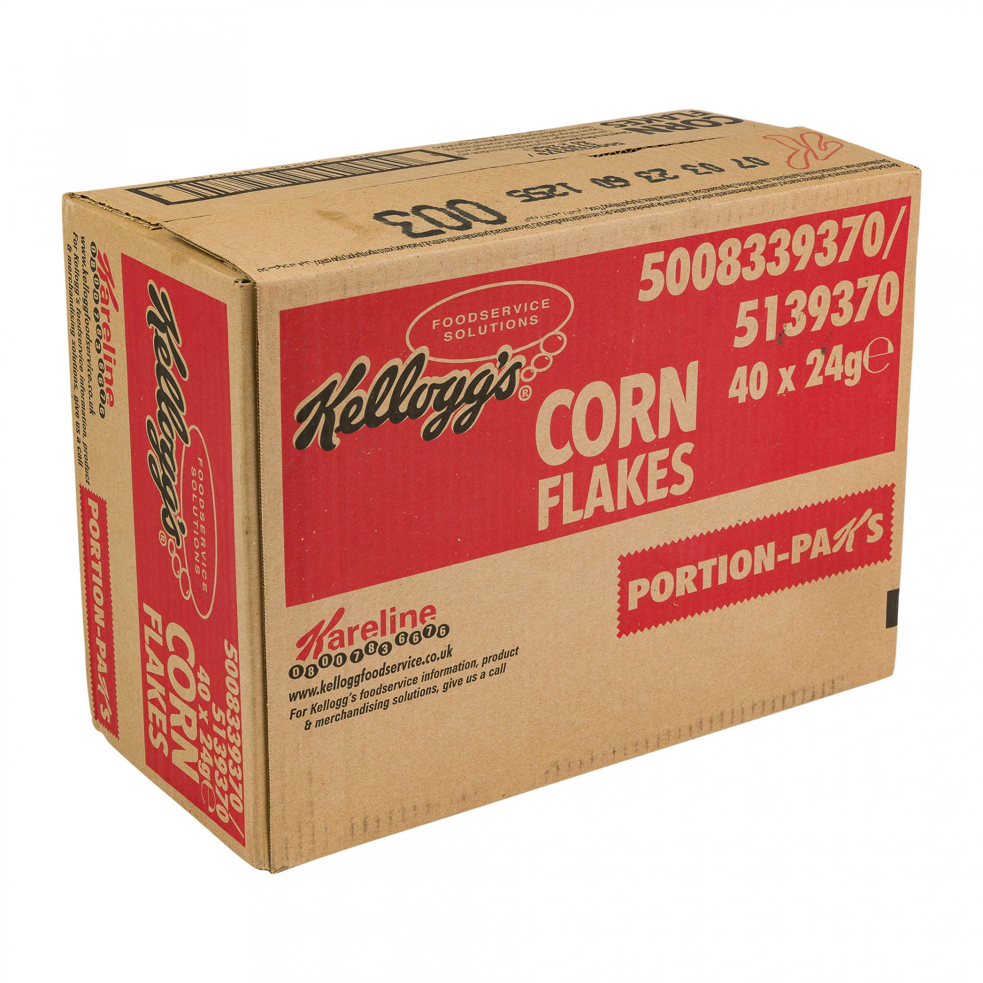 Corn Flakes, Portion Packs - Kellogg's 24g x 40 | Albion Fine Foods Ltd.