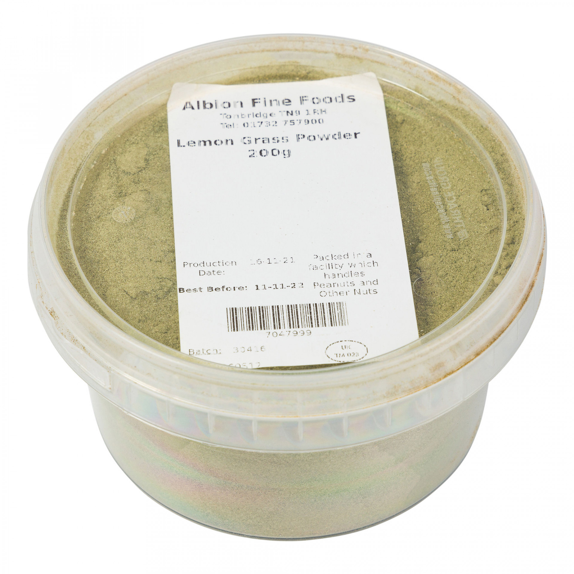 Lemongrass Powder 200g | Albion Fine Foods Ltd.