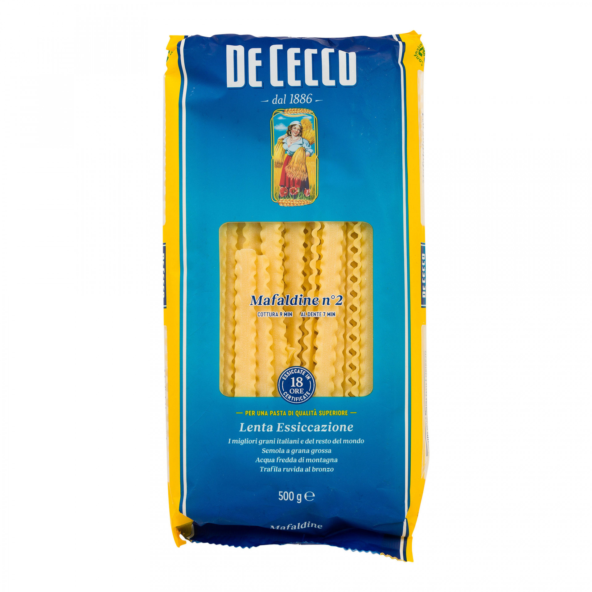 Pasta, Mafaldine - De Cecco 500g | Albion Fine Foods Ltd.