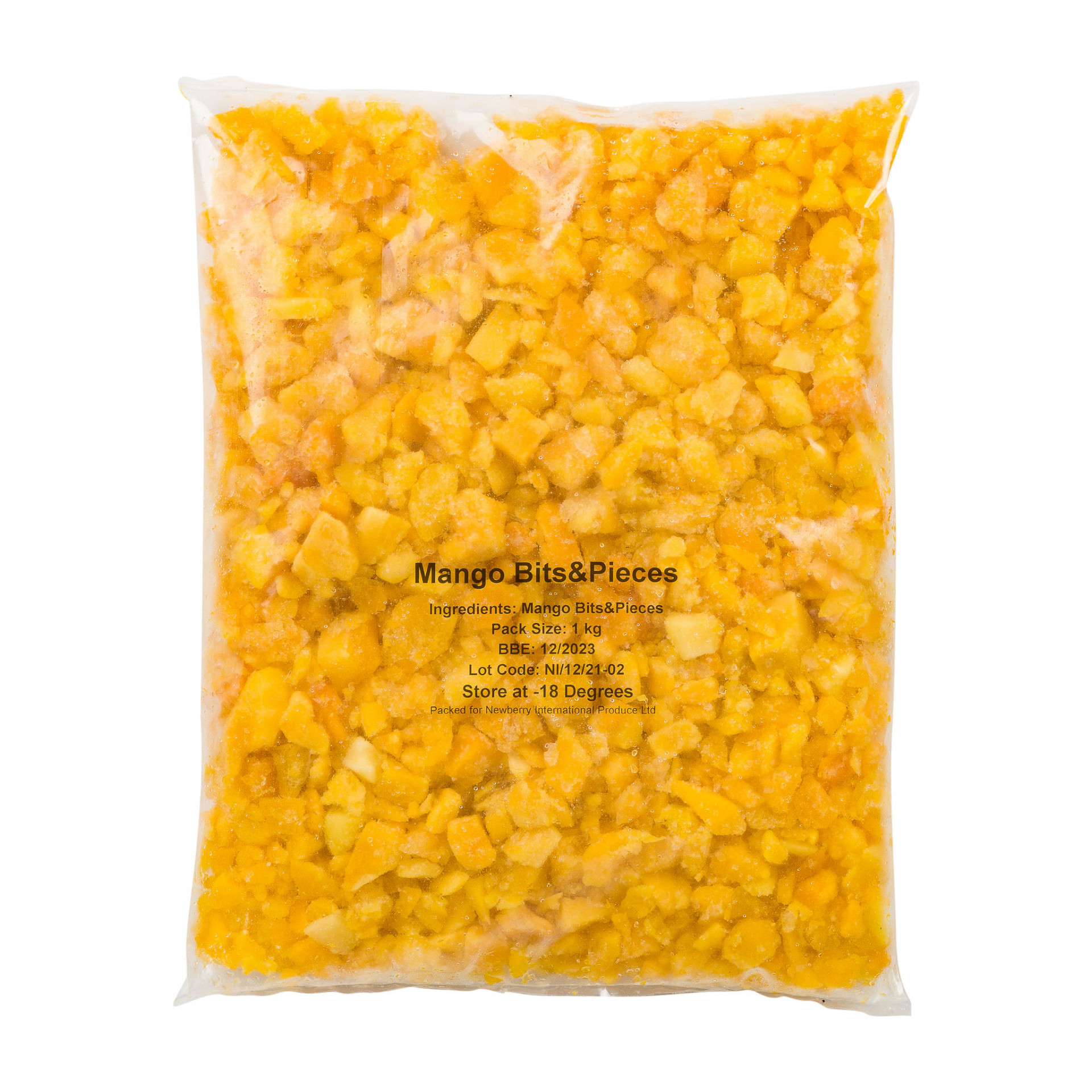 Mango Cubes 1kg | Albion Fine Foods Ltd.