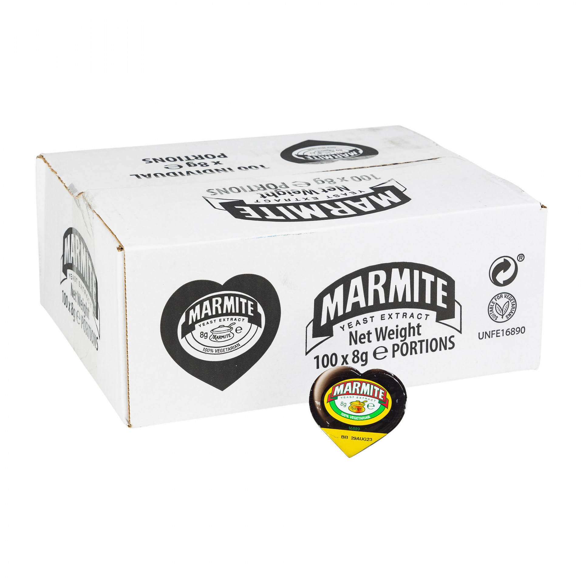 Marmite Portions 100 x 8g | Albion Fine Foods Ltd.