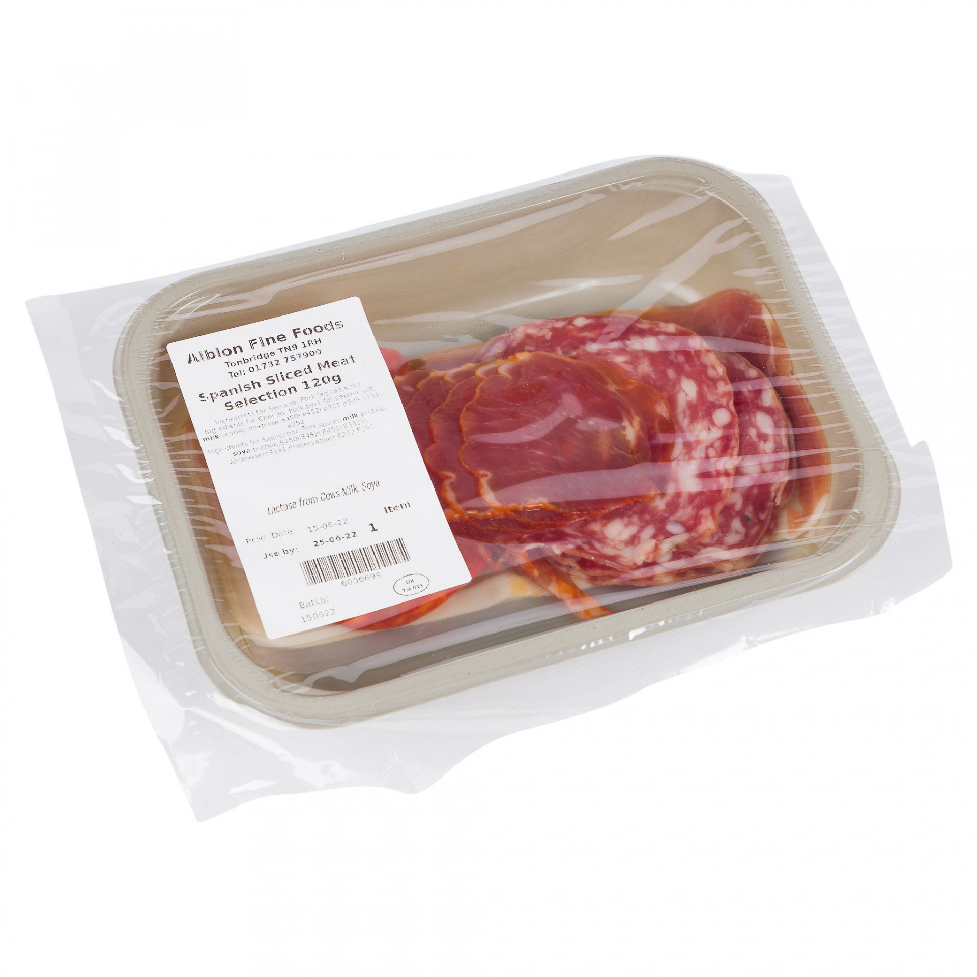 Spanish Sliced Meat Selection 120g | Albion Fine Foods Ltd.