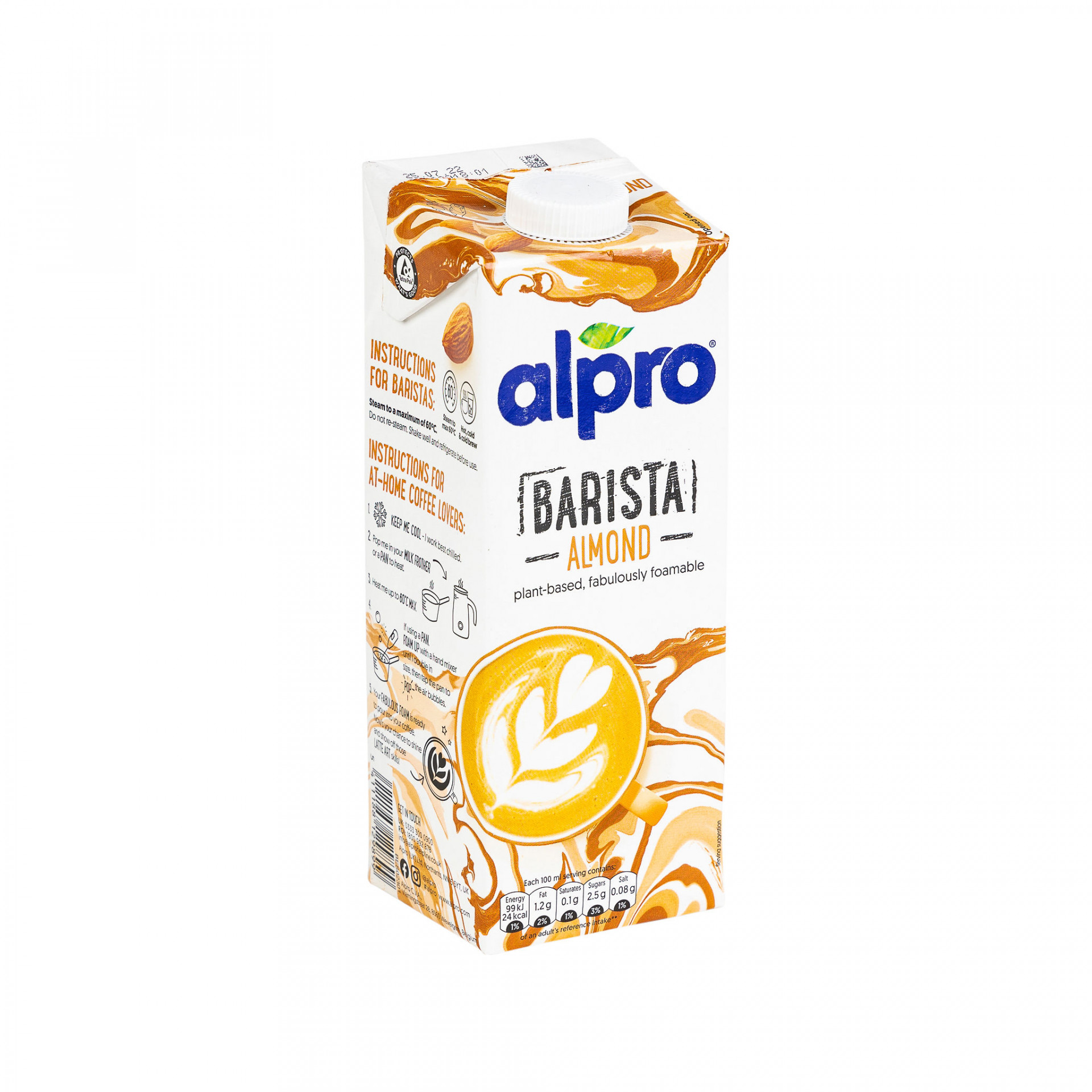 Alpro Almond Milk Professional 1ltr | Albion Fine Foods Ltd.