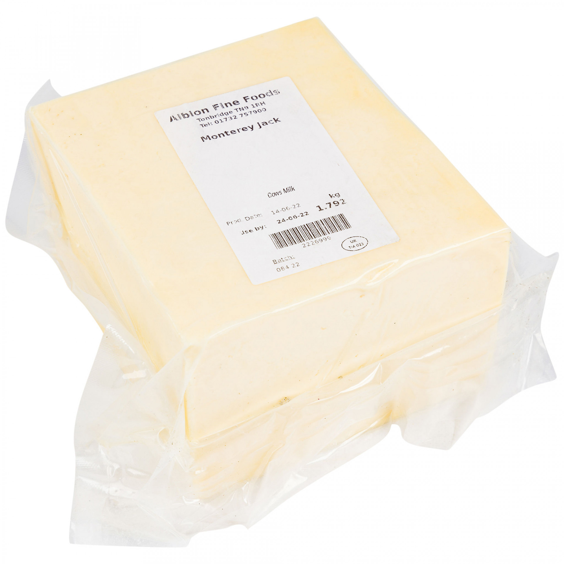 Monterey Jack per kilo | Albion Fine Foods Ltd.