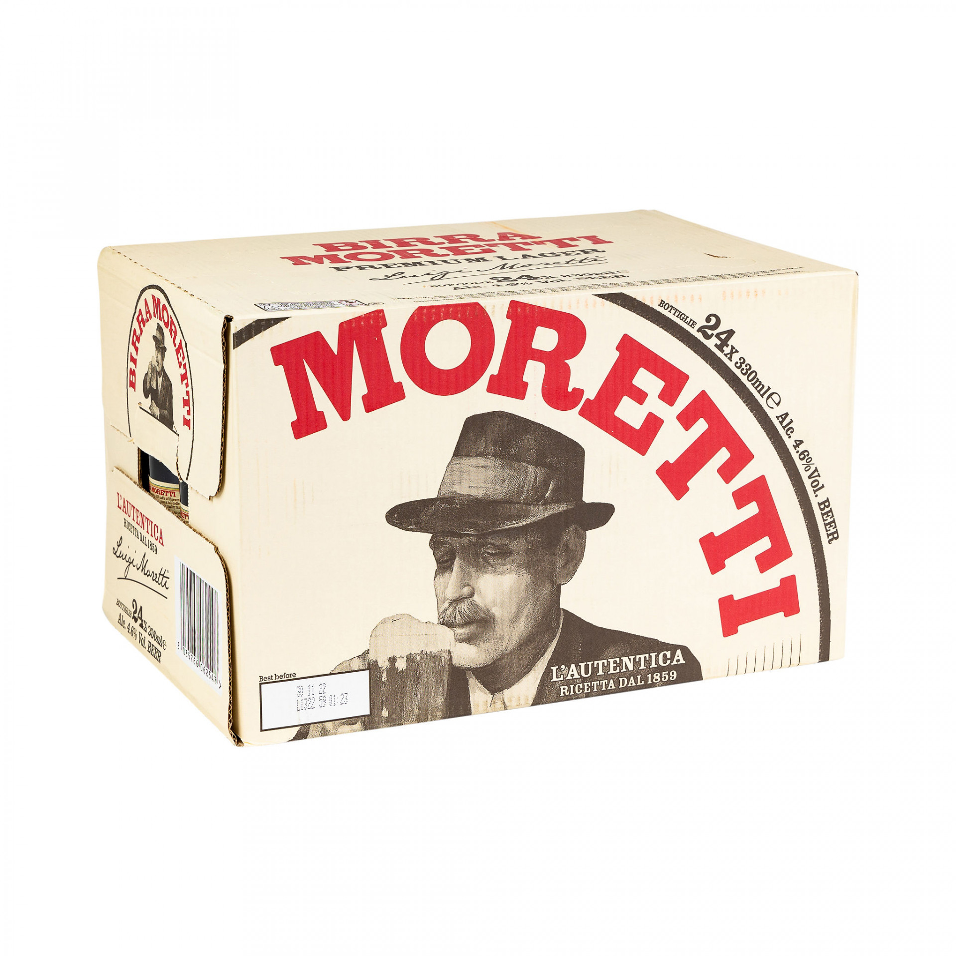 Birra Moretti Lager 24x330ml | Albion Fine Foods Ltd.