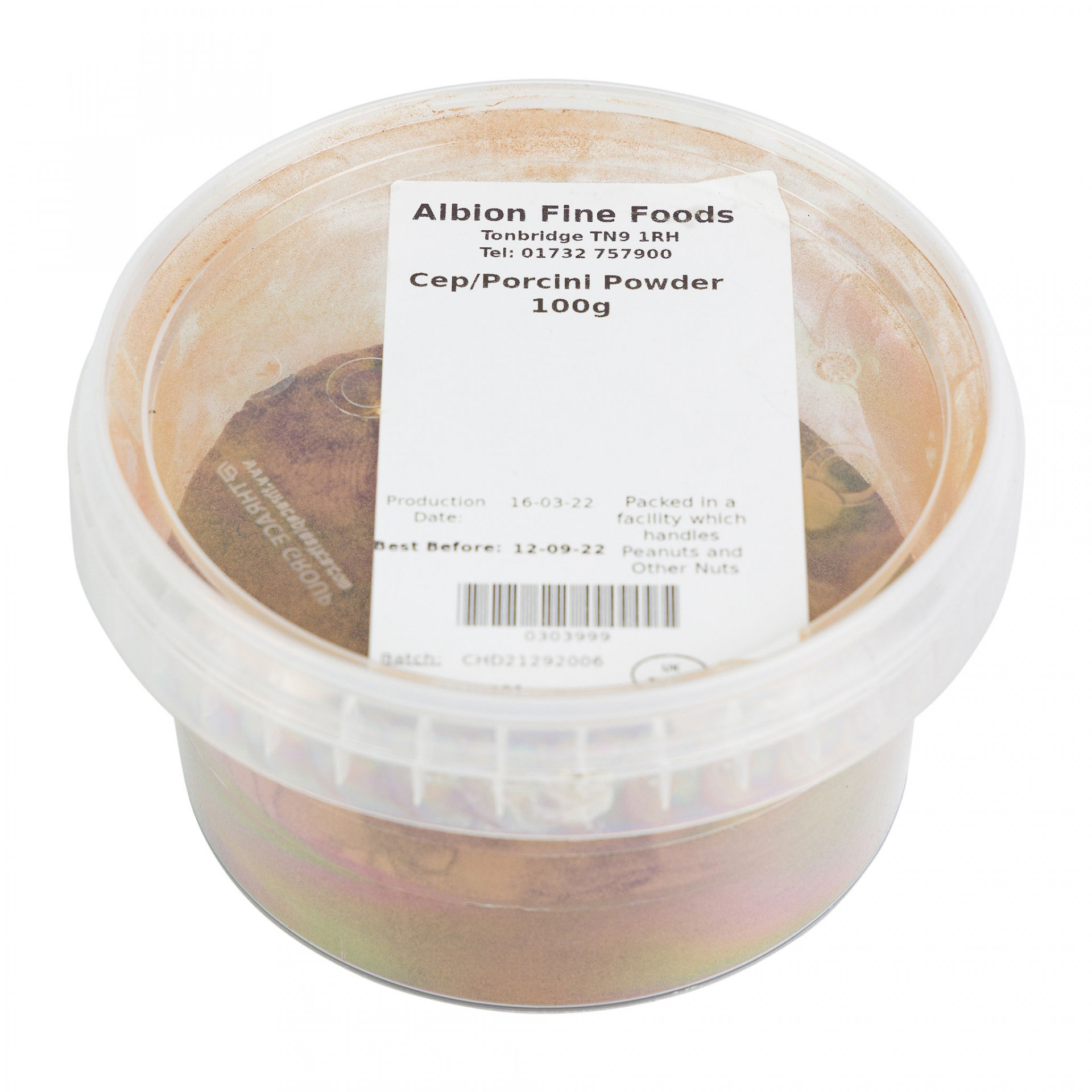 Mushroom Cep Porcini Powder 100g | Albion Fine Foods Ltd.