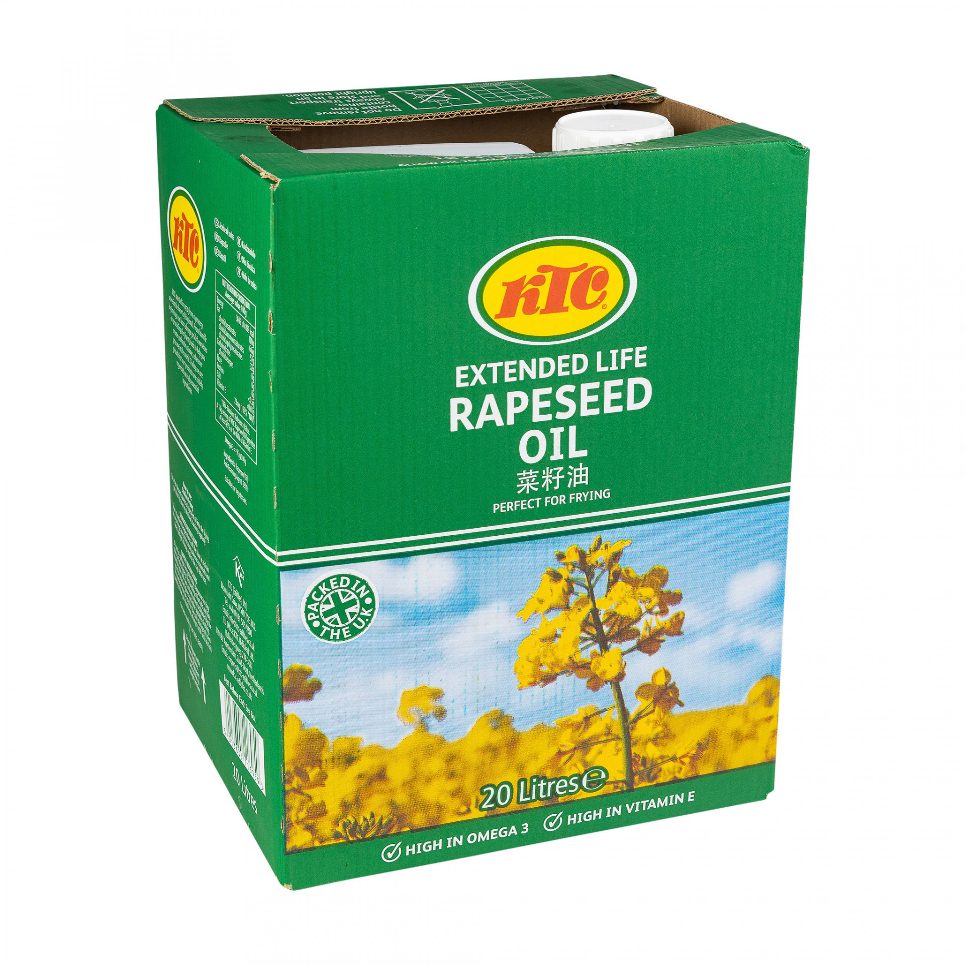 Rapeseed Oil - KTC 20ltr | Albion Fine Foods Ltd.