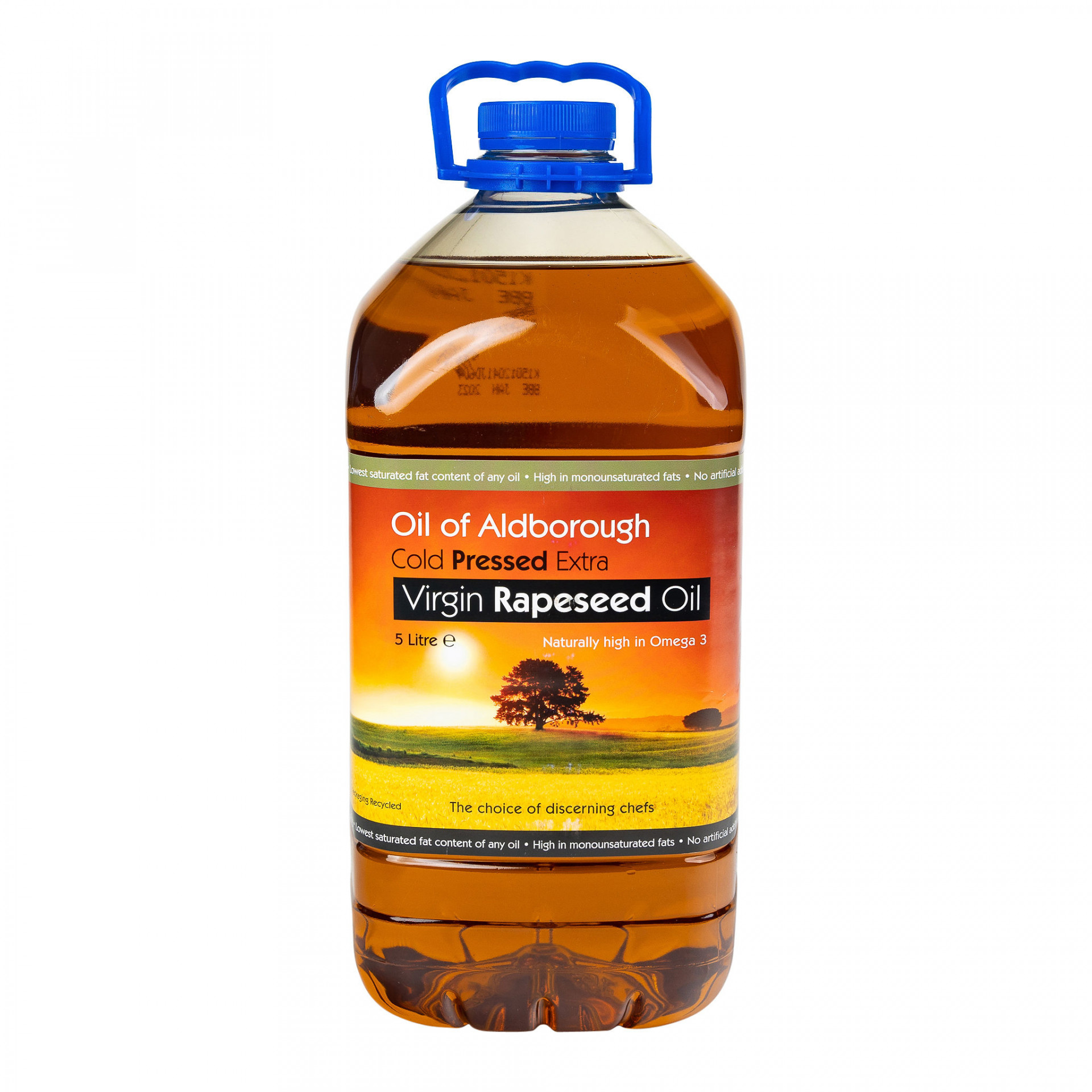 Rapeseed Oil Extra Virgin - Aldborough 5ltr | Albion Fine Foods Ltd.
