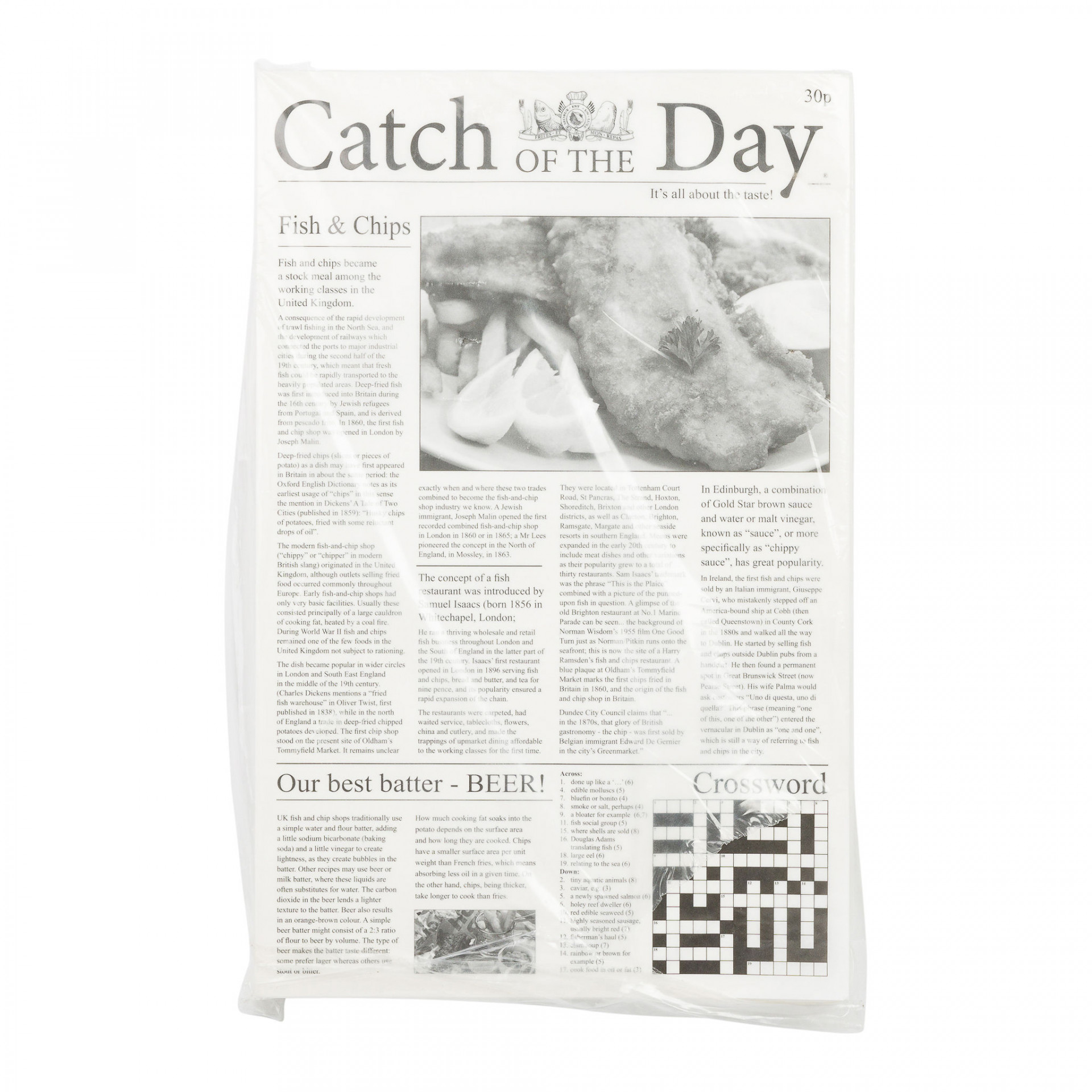 Fish & Chip Paper x 500 | Albion Fine Foods Ltd.