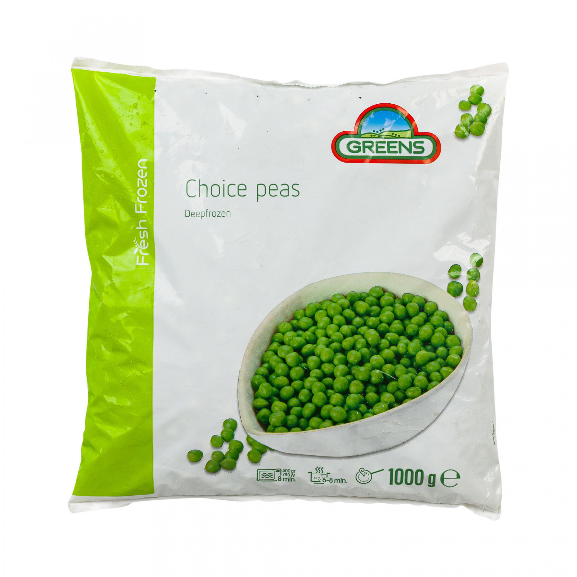 Peas Choice, Garden 1kg | Albion Fine Foods Ltd.