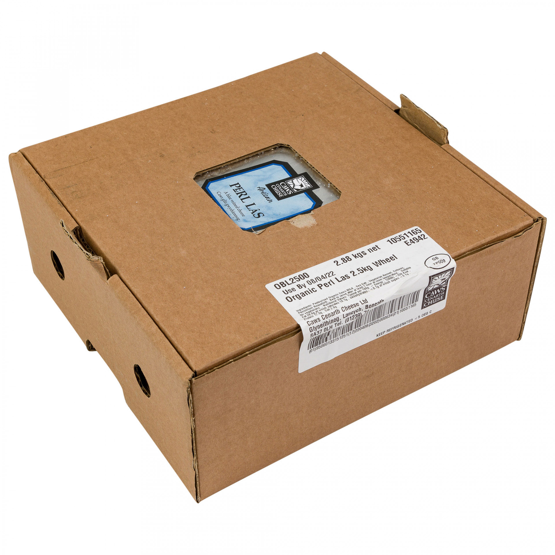 Perl Las Organic Blue - Caws Cenarth per kilo | Albion Fine Foods Ltd.