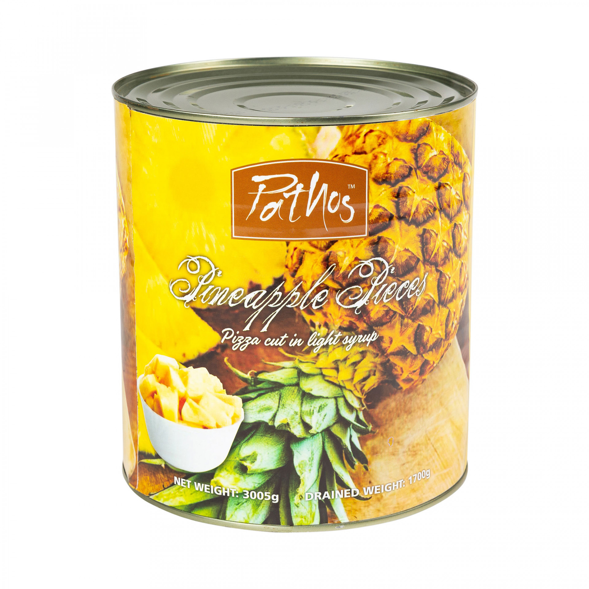 Pineapple Pieces in Syrup, Tinned A10 | Albion Fine Foods Ltd.