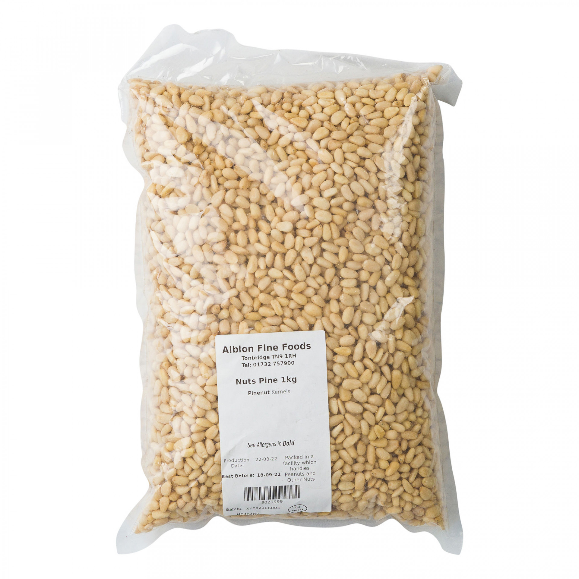 Pine Nuts 1kg | Albion Fine Foods Ltd.
