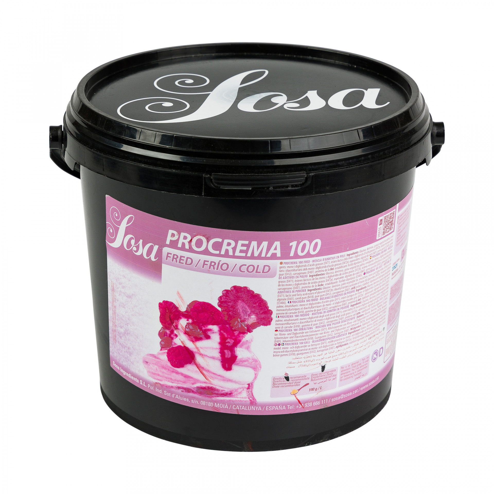 Pro Creama 100 Cold - SOSA 3kg | Albion Fine Foods Ltd.