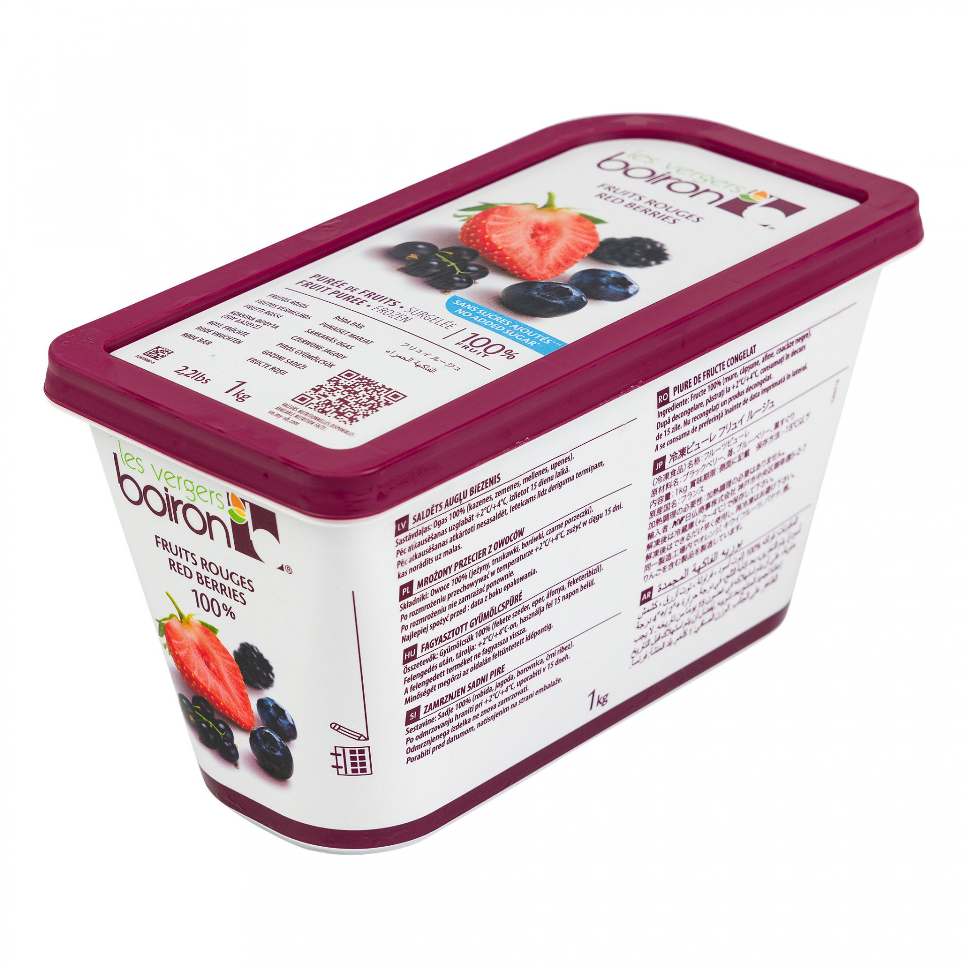 Puree Forest Fruit, Frozen - Boiron 1kg | Albion Fine Foods Ltd.