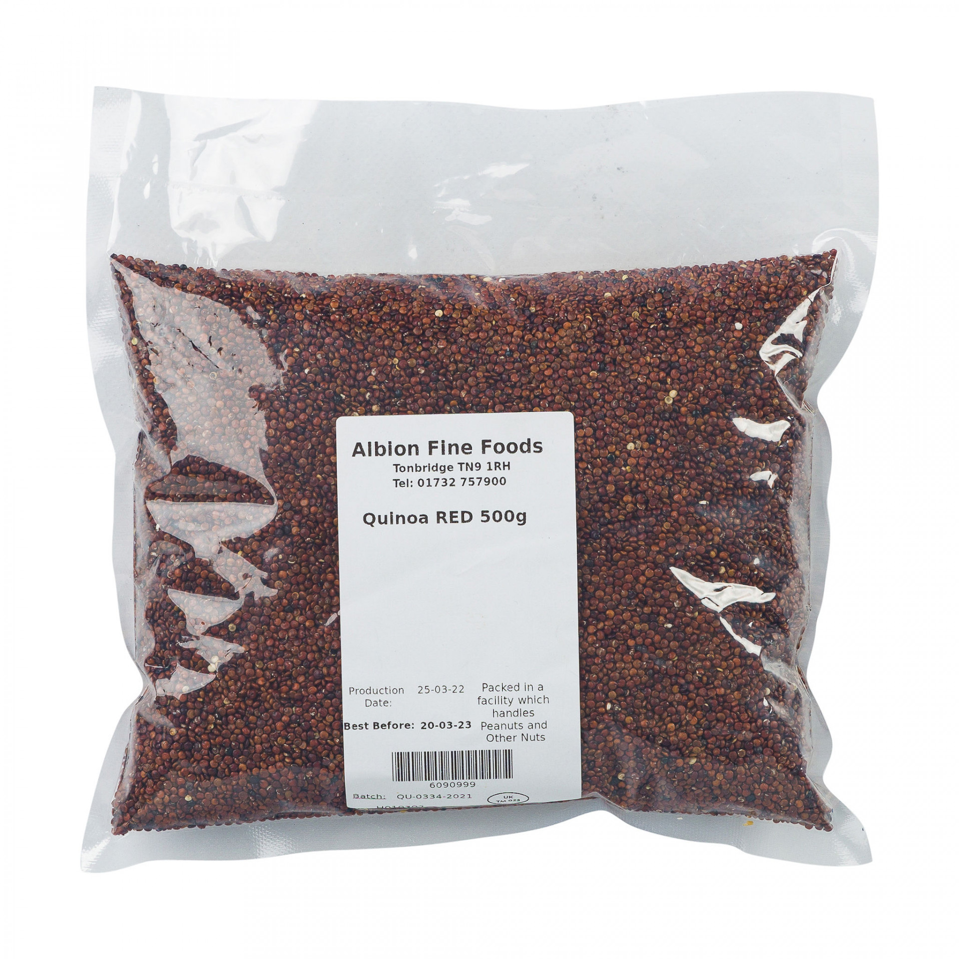Quinoa Red 500g | Albion Fine Foods Ltd.