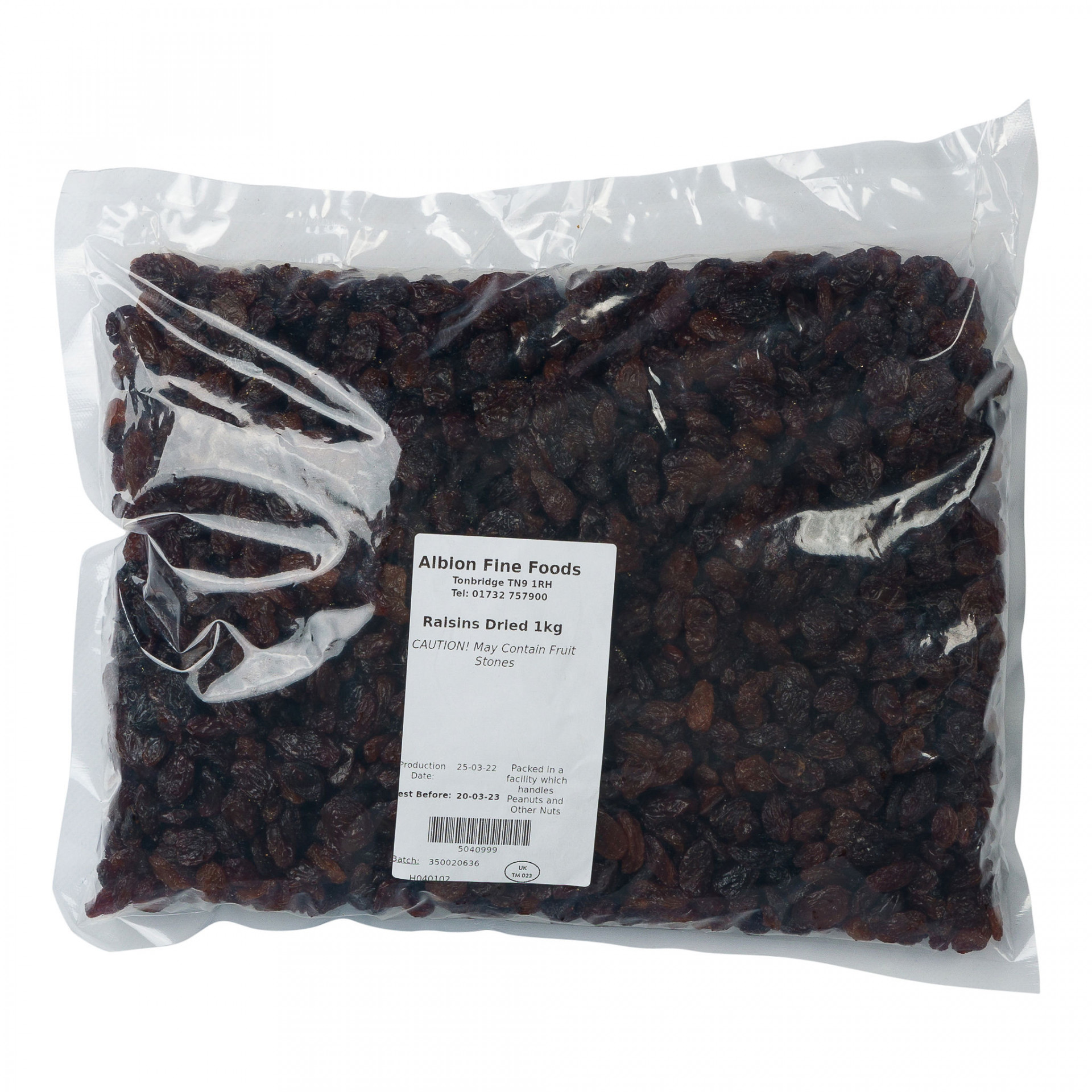 Raisins Dried 1kg | Albion Fine Foods Ltd.