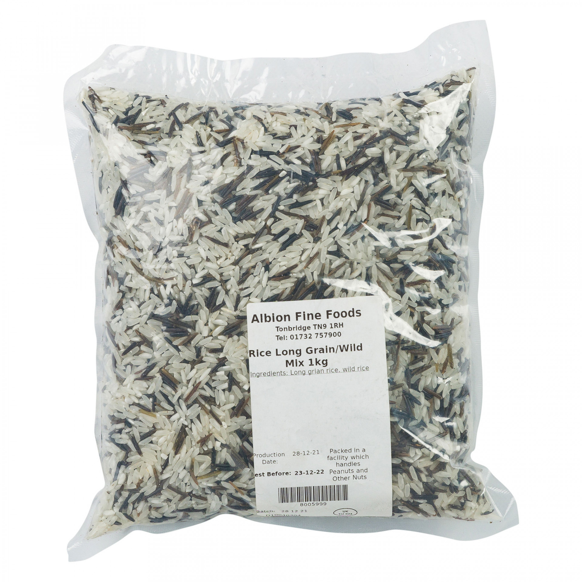 Long Grain & Wild Rice Mix 1kg | Albion Fine Foods Ltd.