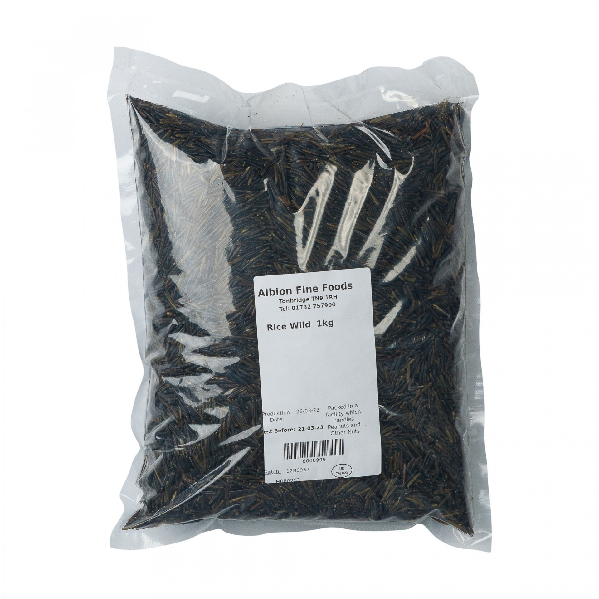 Wild Black Canadian Rice 1kg | Albion Fine Foods Ltd.