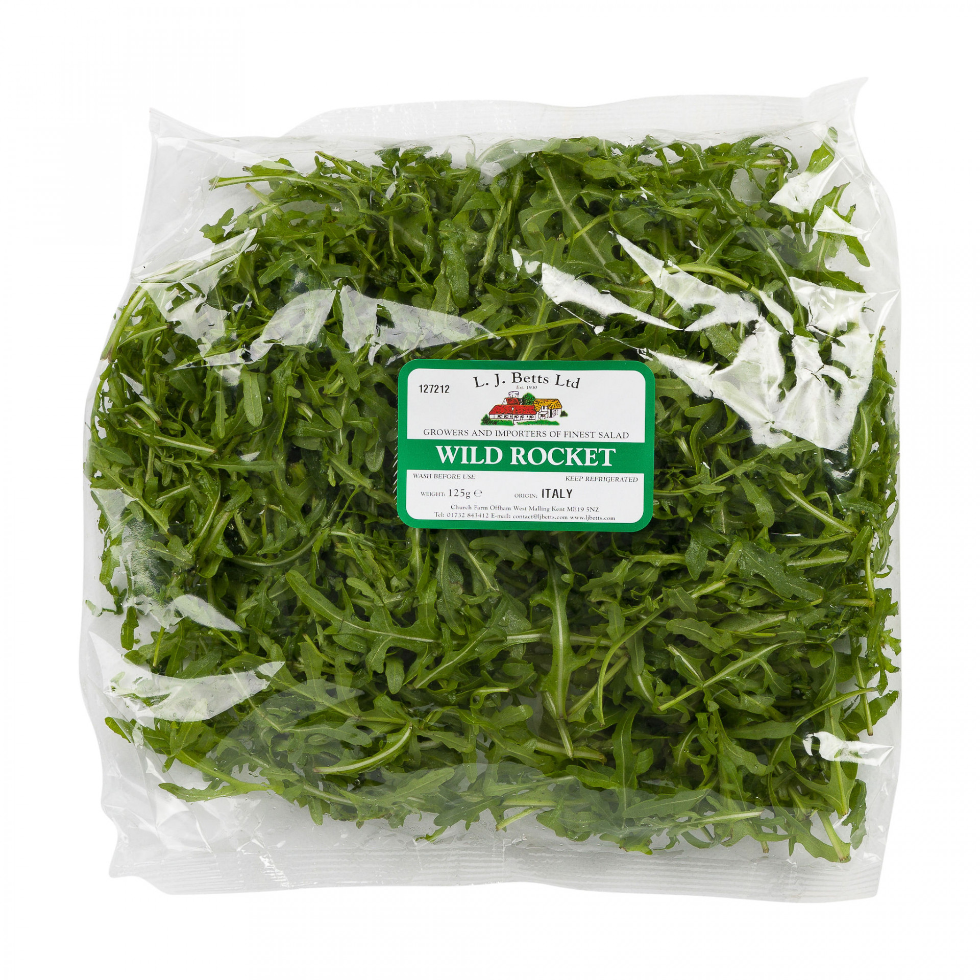 Rocket Leaves Bag 125g | Albion Fine Foods Ltd.