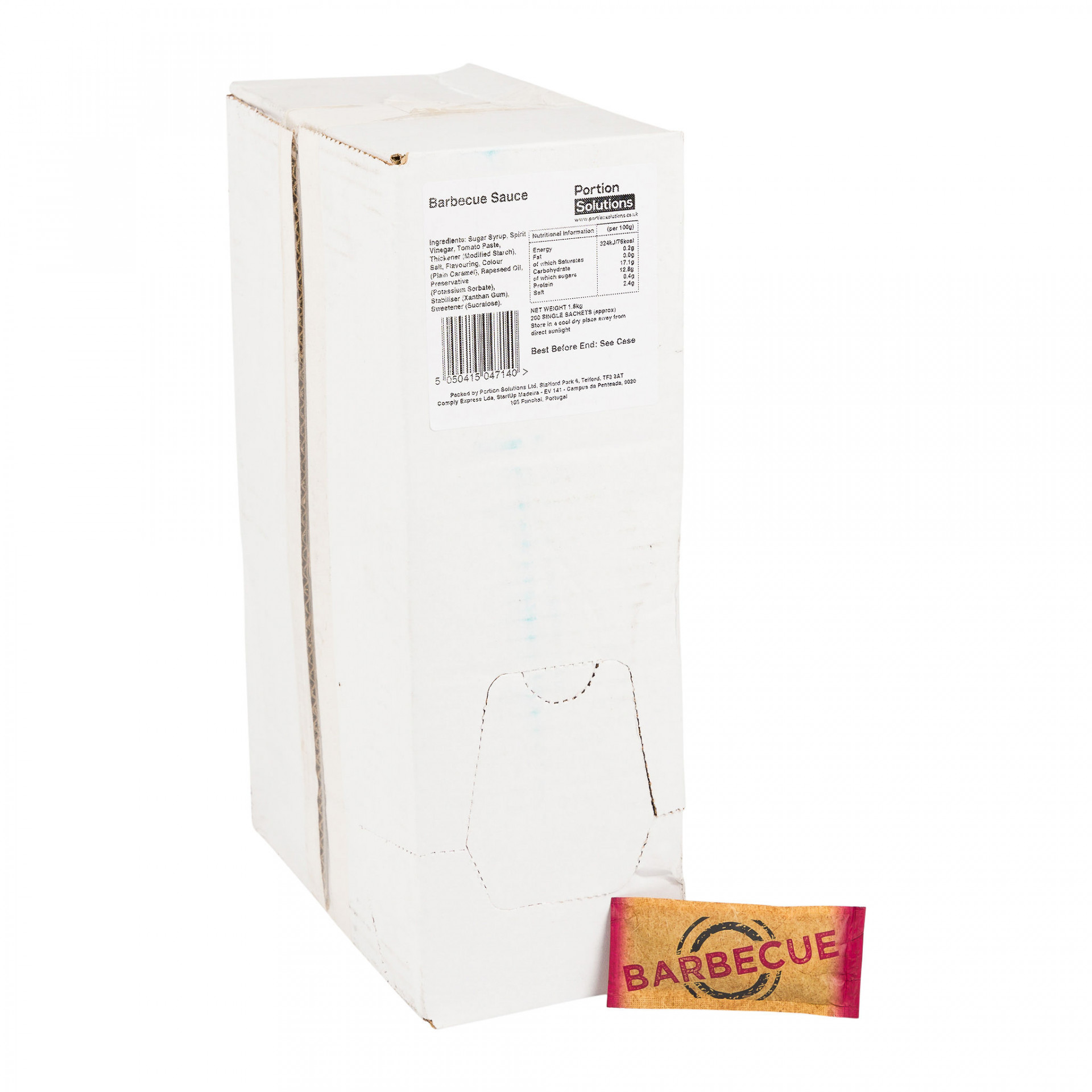 BBQ Sauce Sachets 200 x 9g | Albion Fine Foods Ltd.