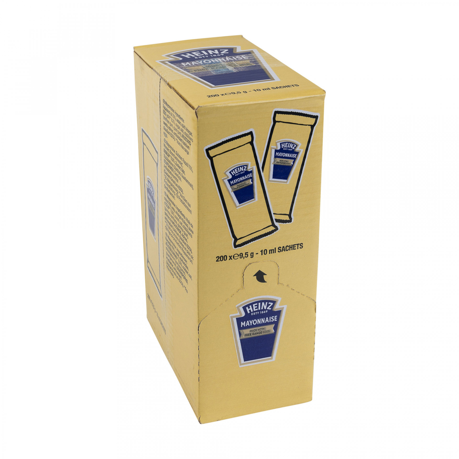 Mayonnaise, Sachets - Heinz 9.5g x 200 | Albion Fine Foods Ltd.