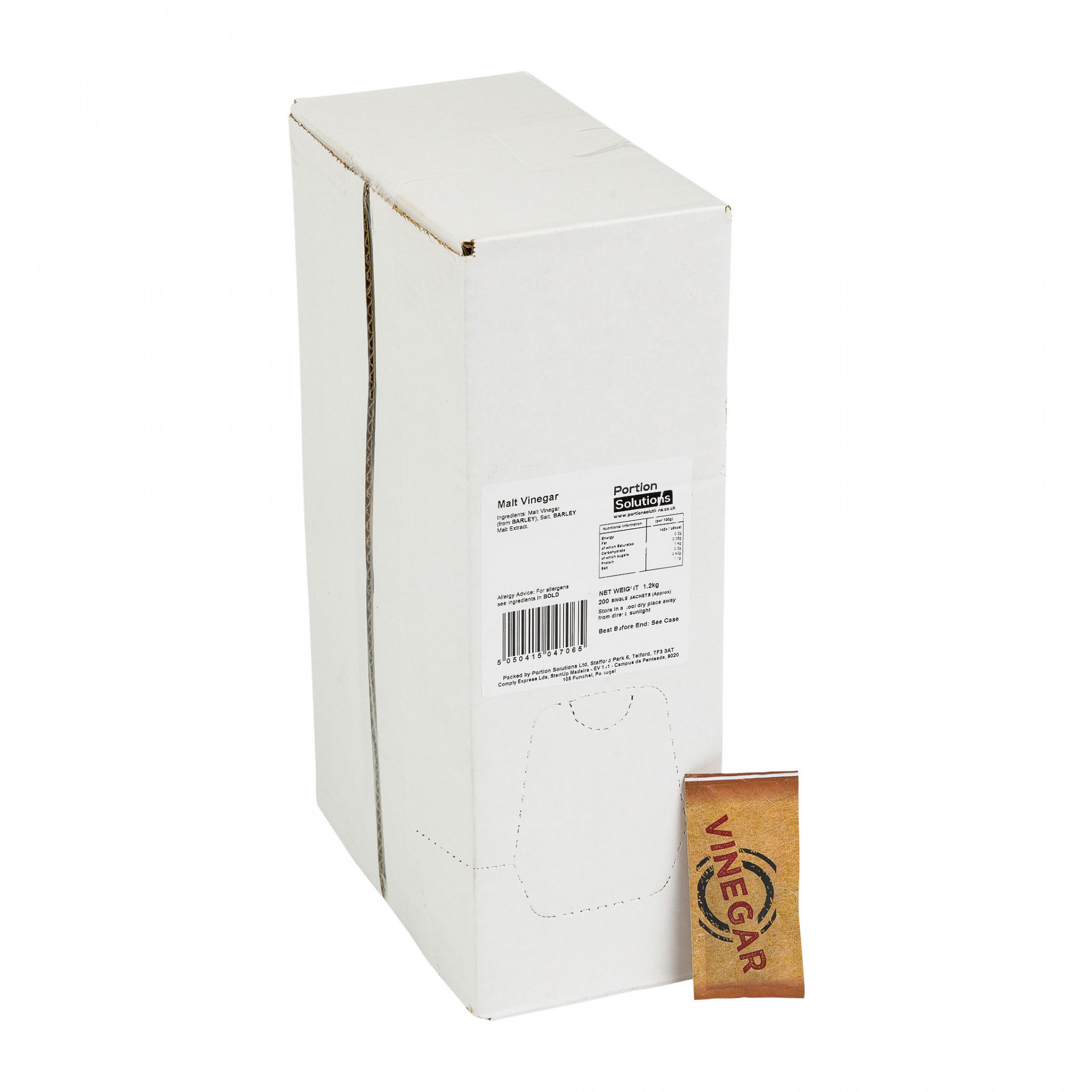 Vinegar Sachets 200 x 9g | Albion Fine Foods Ltd.