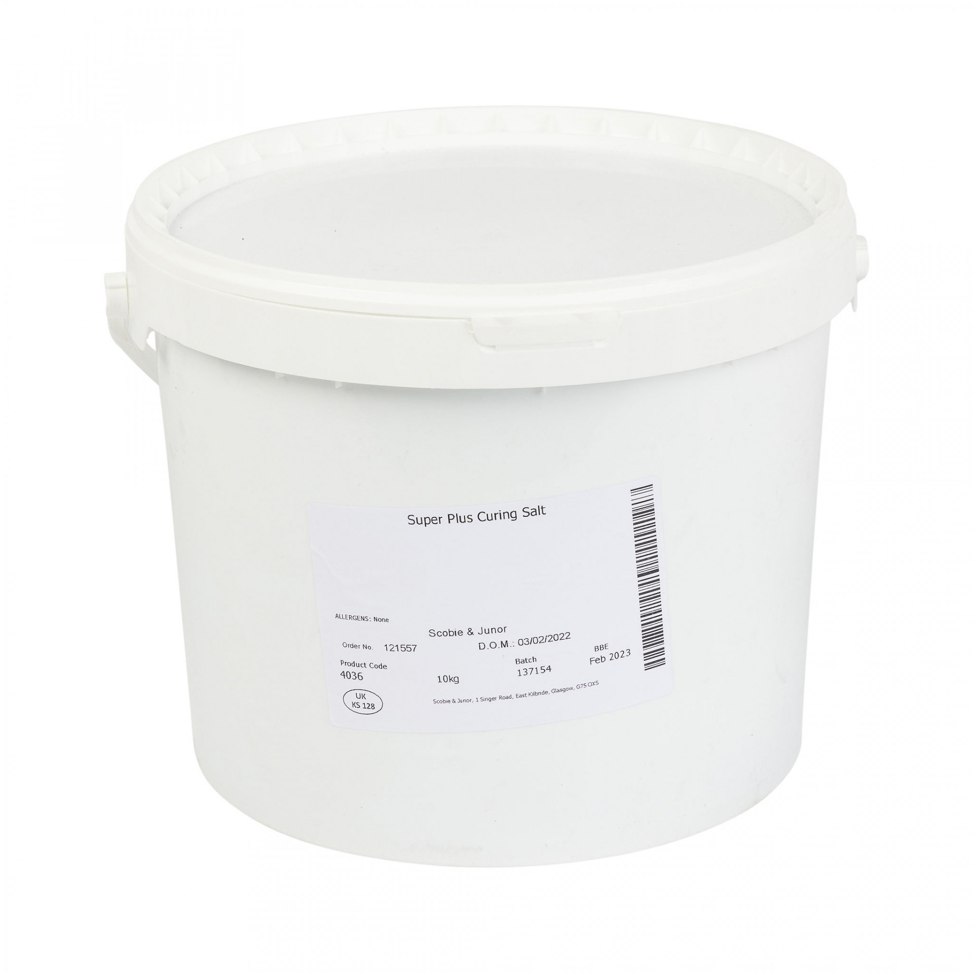Salt, Nitrite 10kg | Albion Fine Foods Ltd.