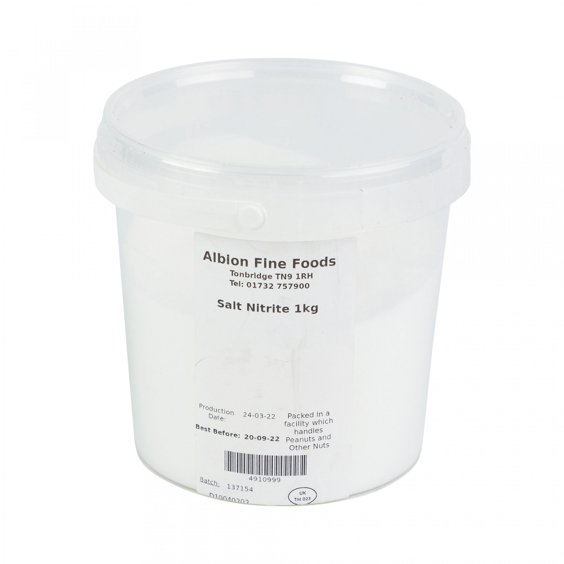 Sodium Citrate Food Nitrite Salt 100g (0.6%) For Curing Meat & Sausages ...