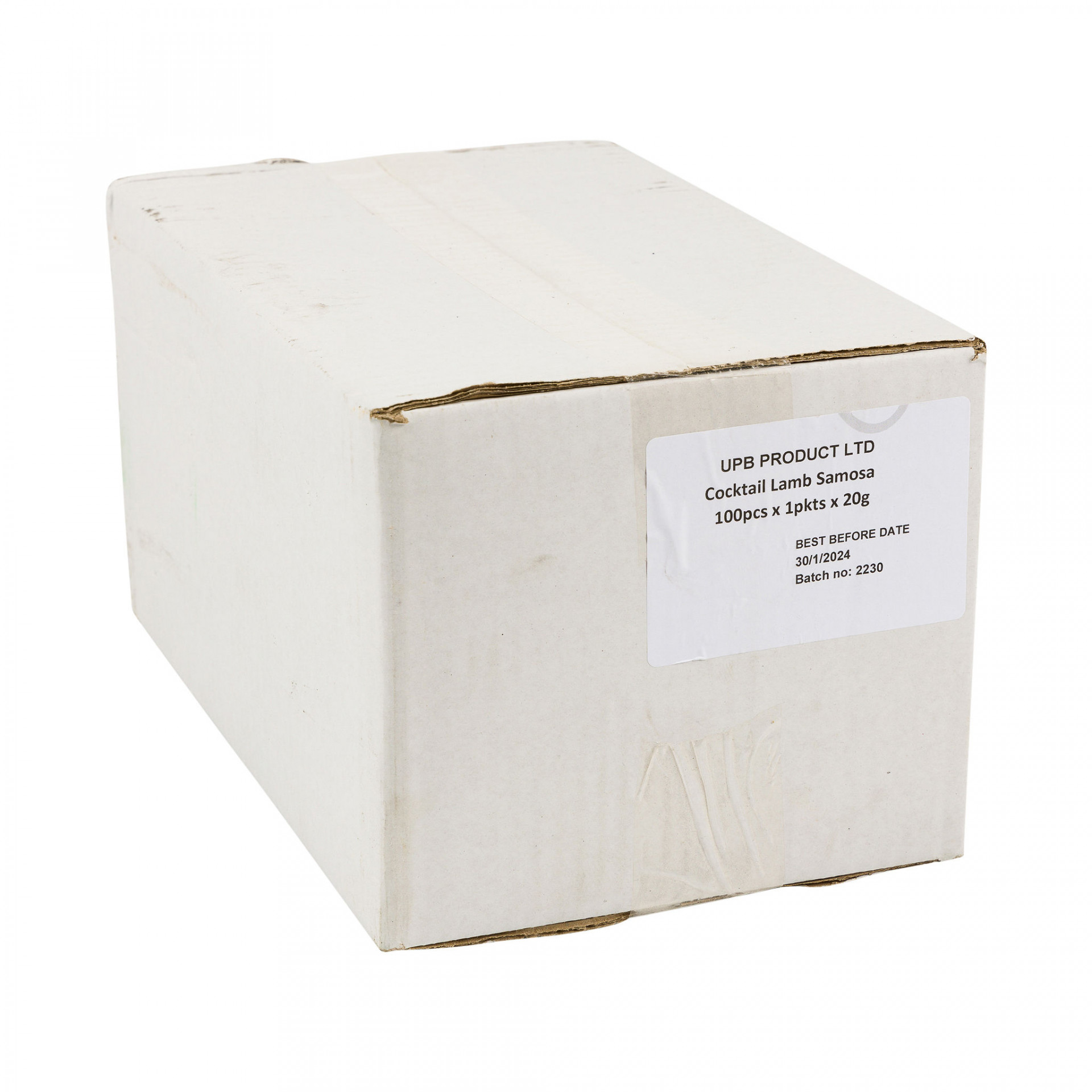 Mini Lamb Samosa, Frozen 100 x 20g | Albion Fine Foods Ltd.