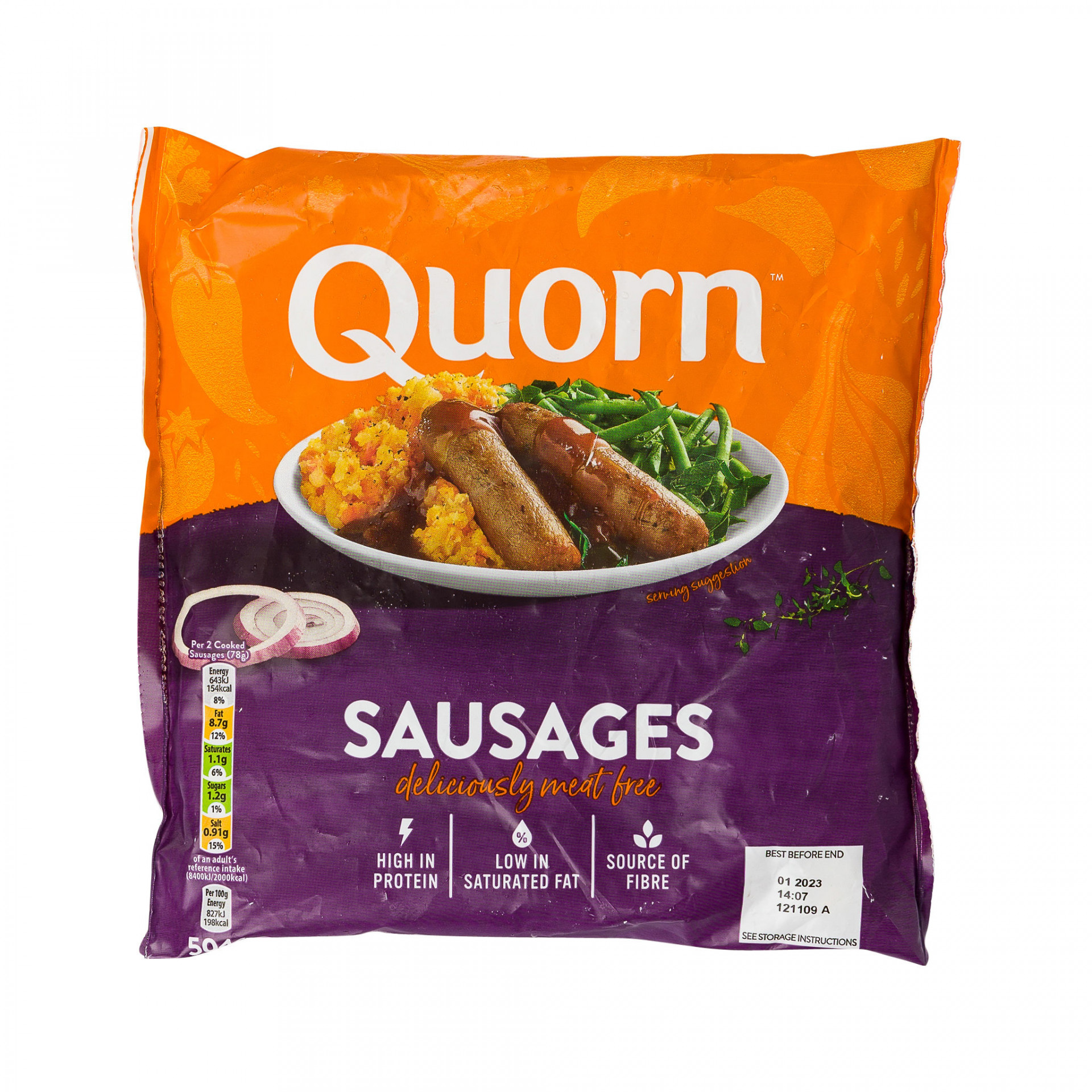 Quorn Vegetarian Sausages 504g | Albion Fine Foods Ltd.