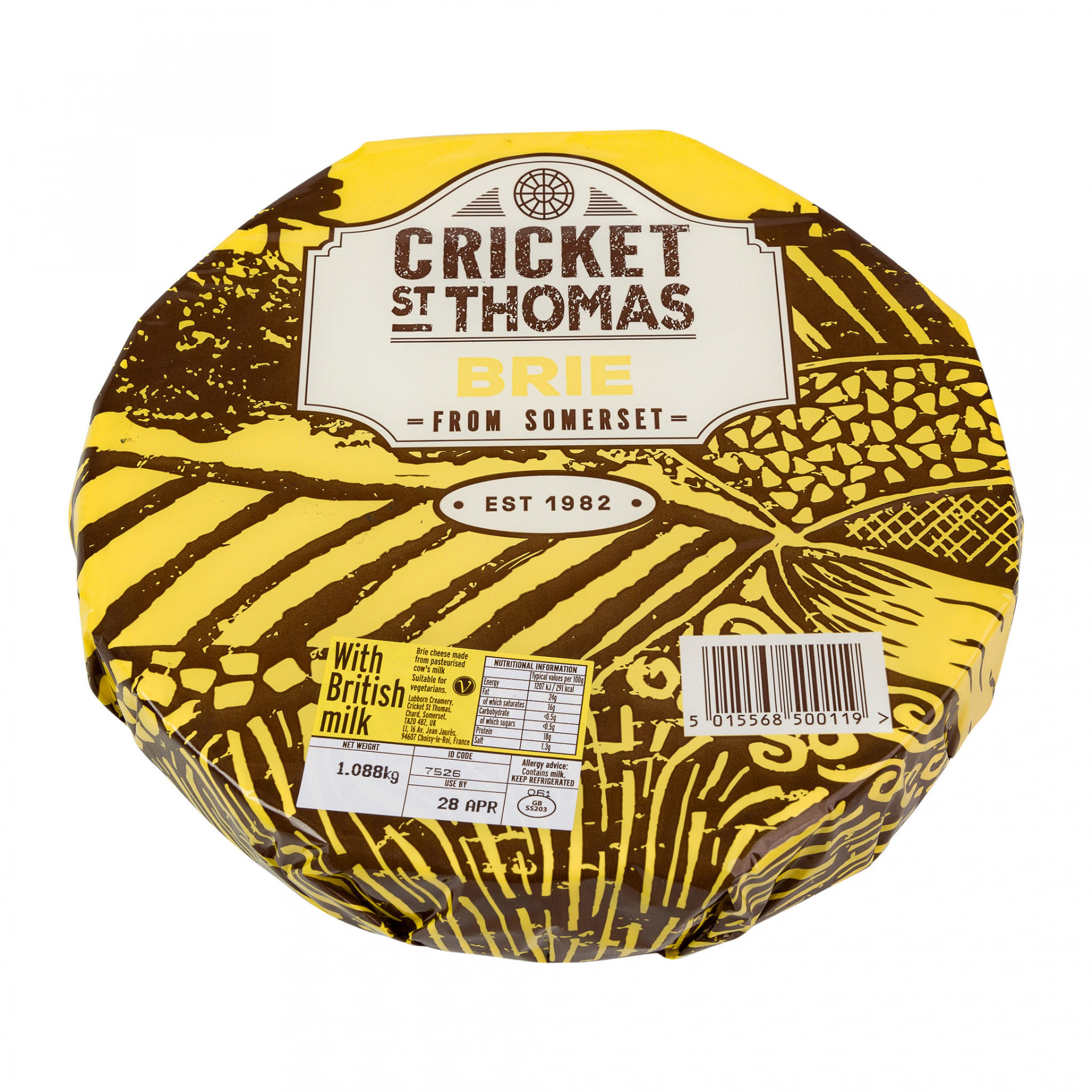 Somerset Brie Small 1kg* | Albion Fine Foods Ltd.