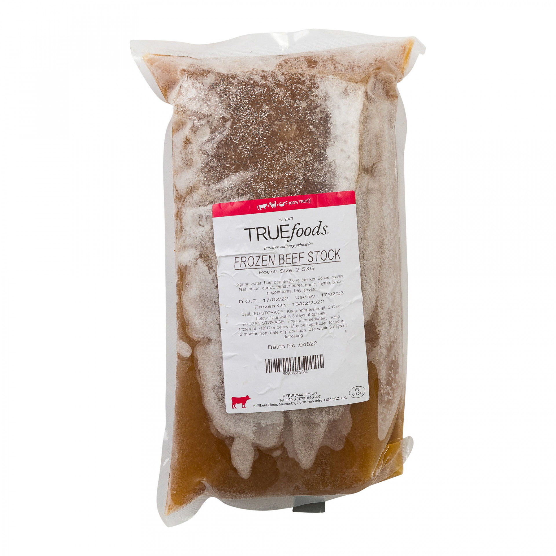 Stock Beef, Frozen - True Foods 2.5kg | Albion Fine Foods Ltd.
