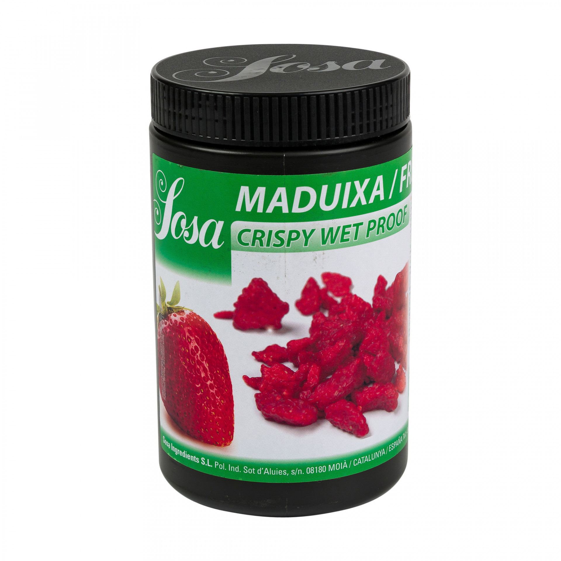 Strawberry Peta Crispy - SOSA 400g | Albion Fine Foods Ltd.