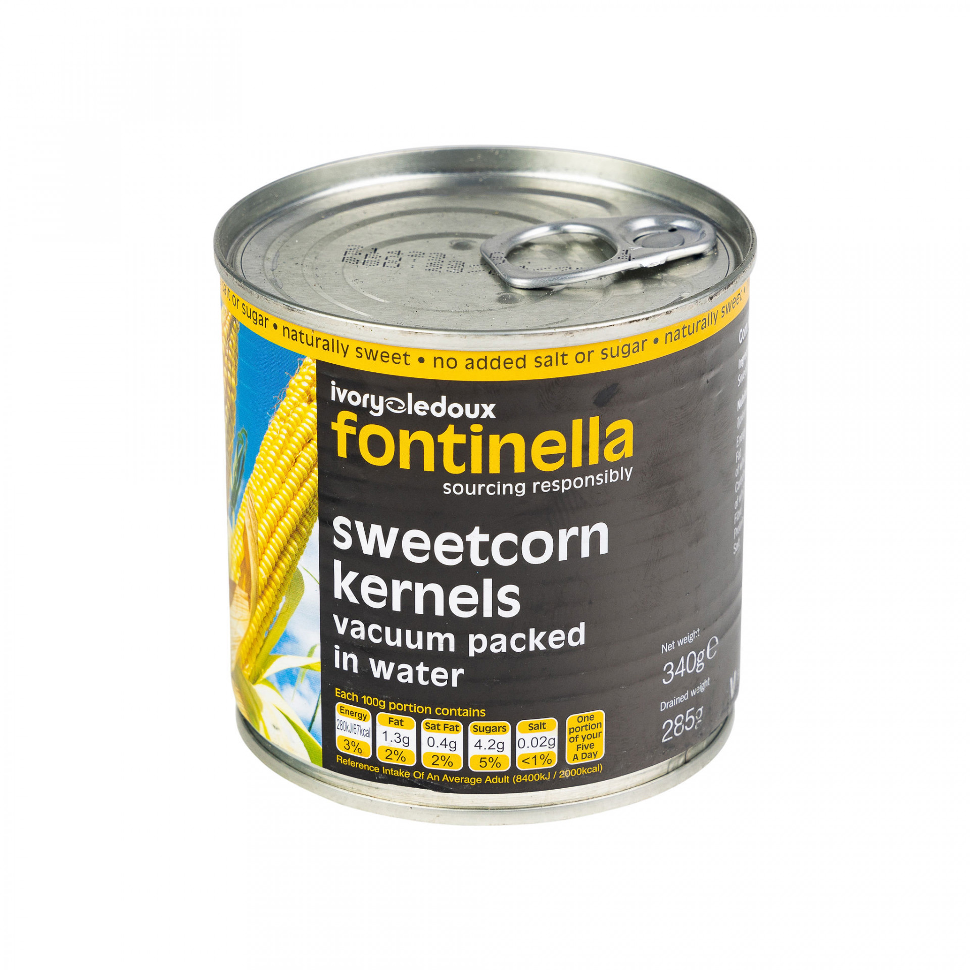 Sweetcorn Tin 320g | Albion Fine Foods Ltd.