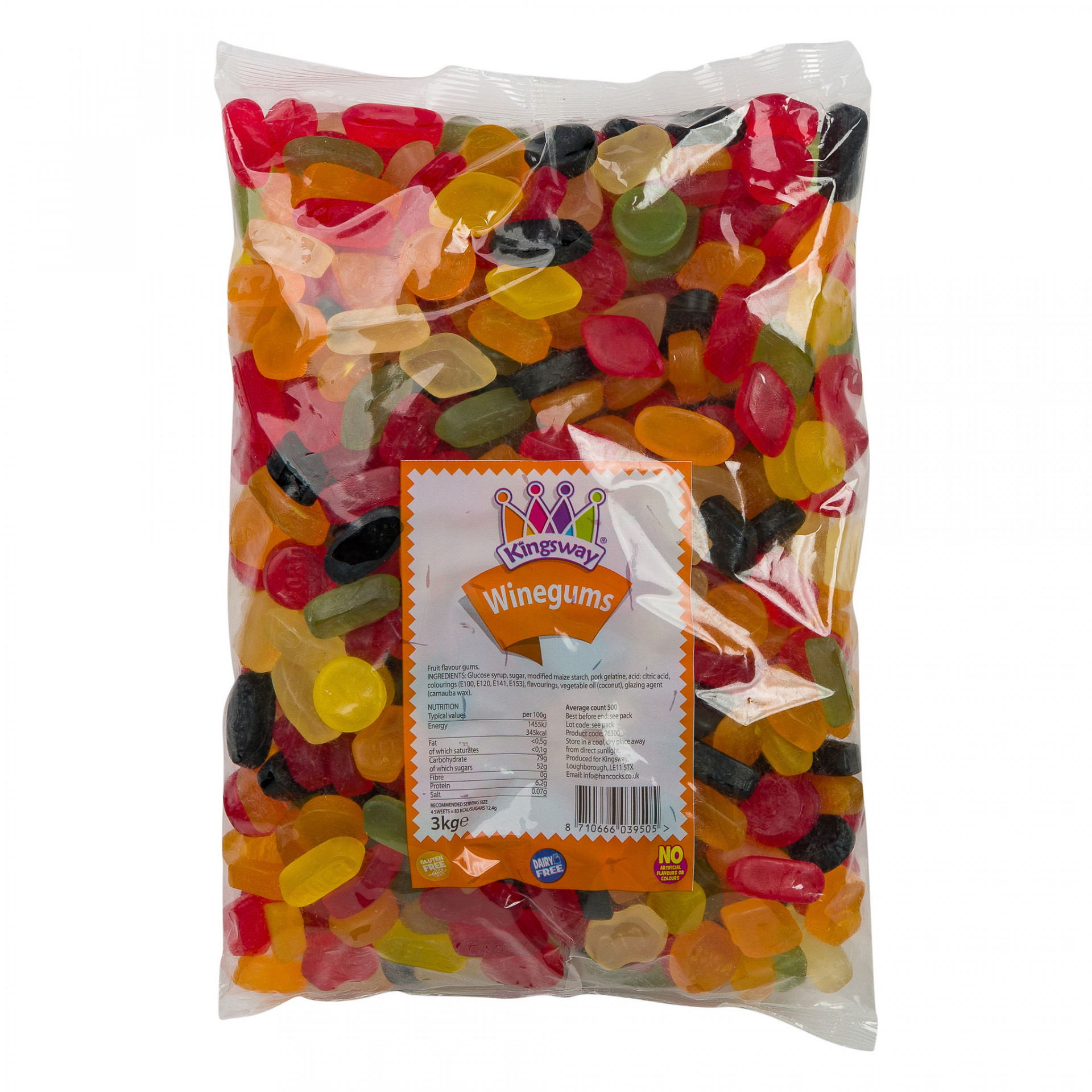 Wine Gums 3kg | Albion Fine Foods Ltd.